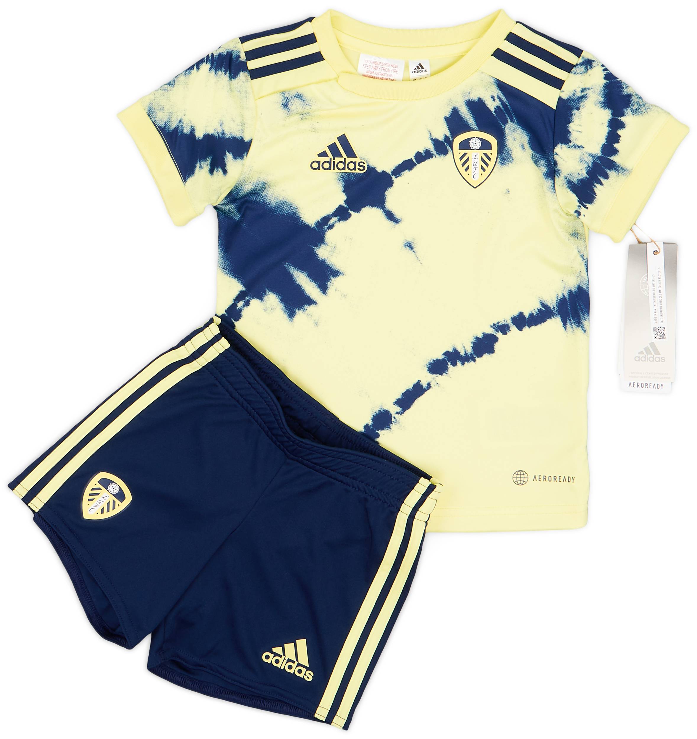 2022-23 Leeds United Away Shirt & Shorts (BABY)