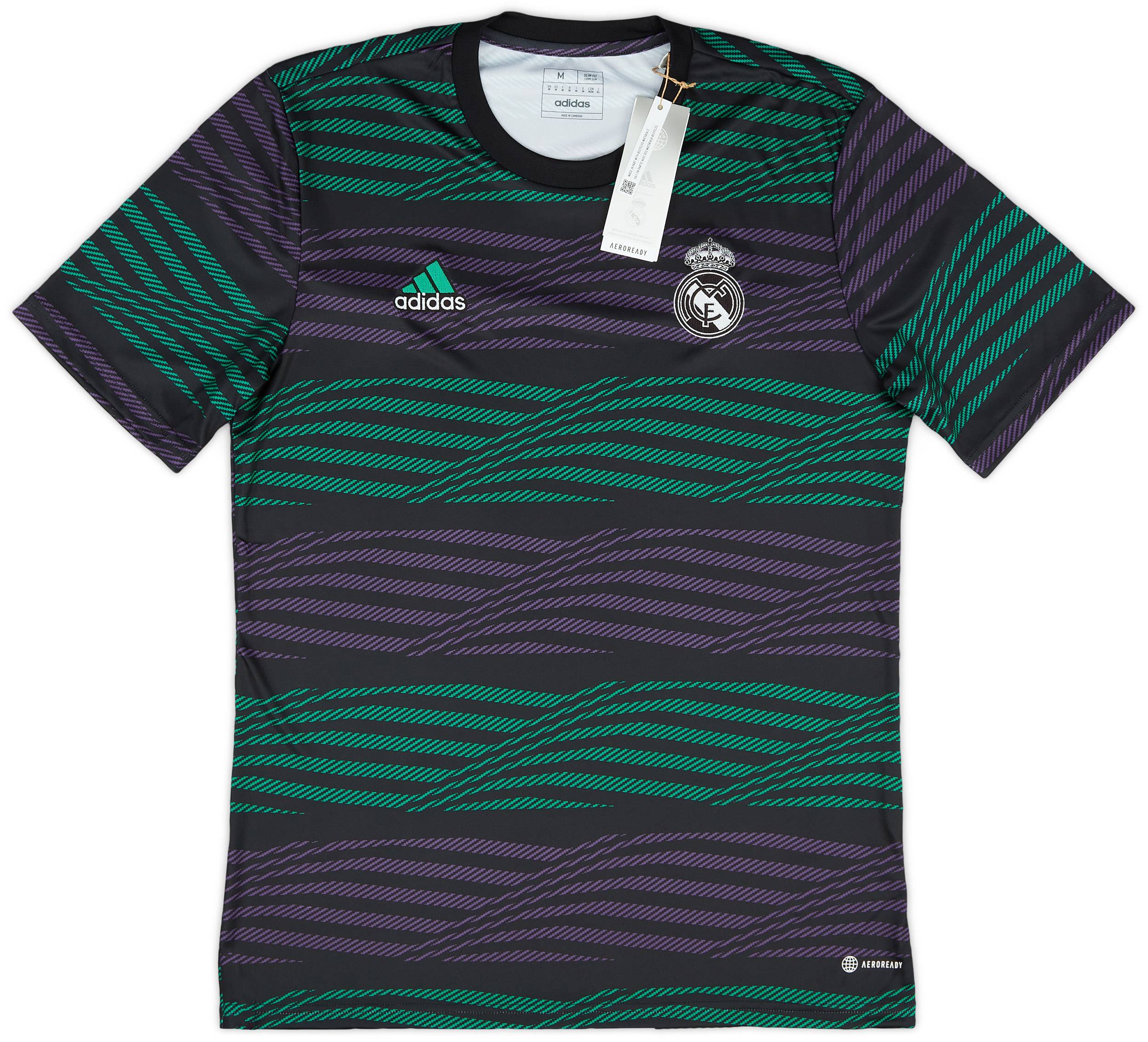 2022-23 Real Madrid adidas Pre-Match Shirt