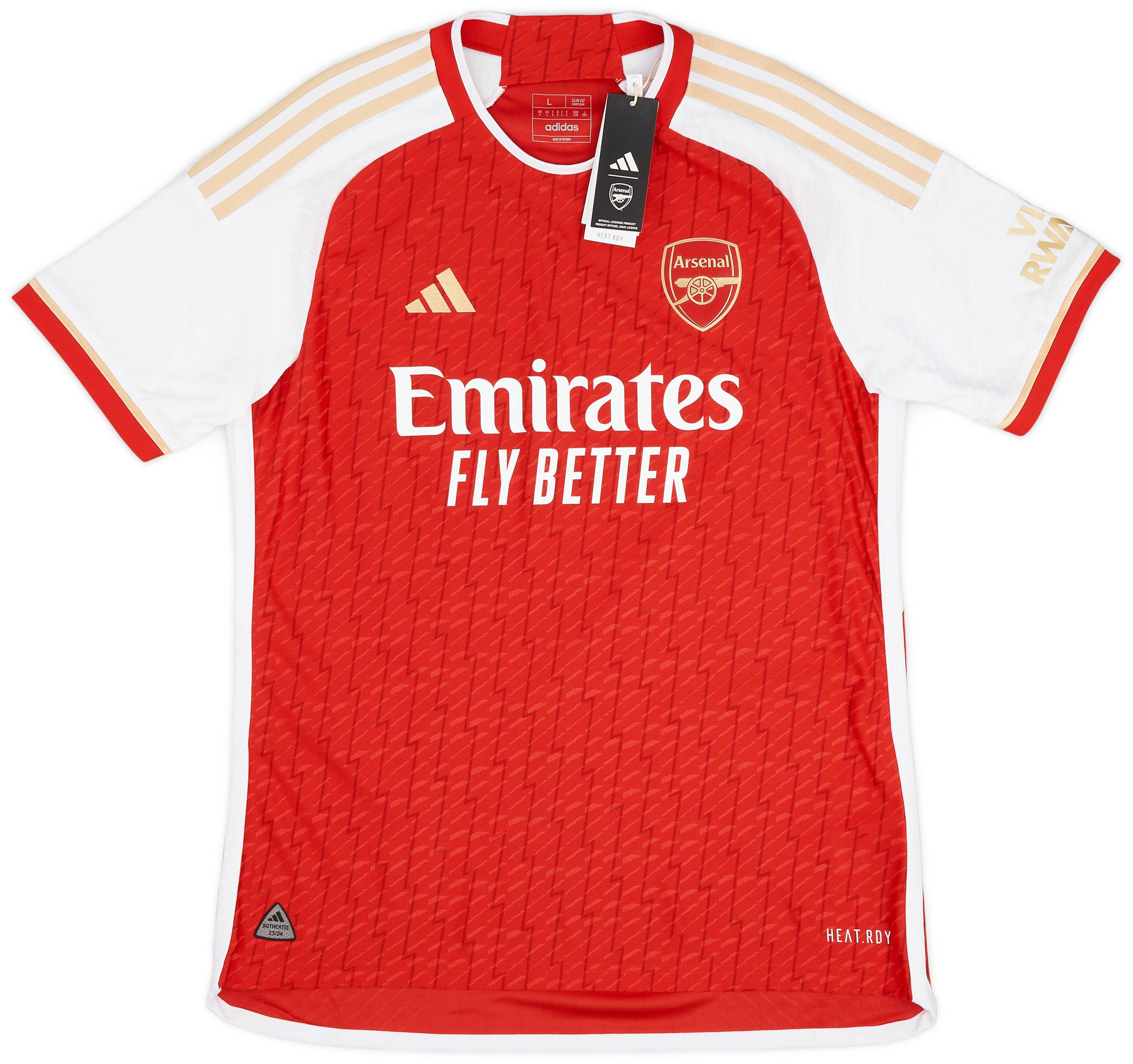 2023-24 Arsenal Authentic Home Shirt