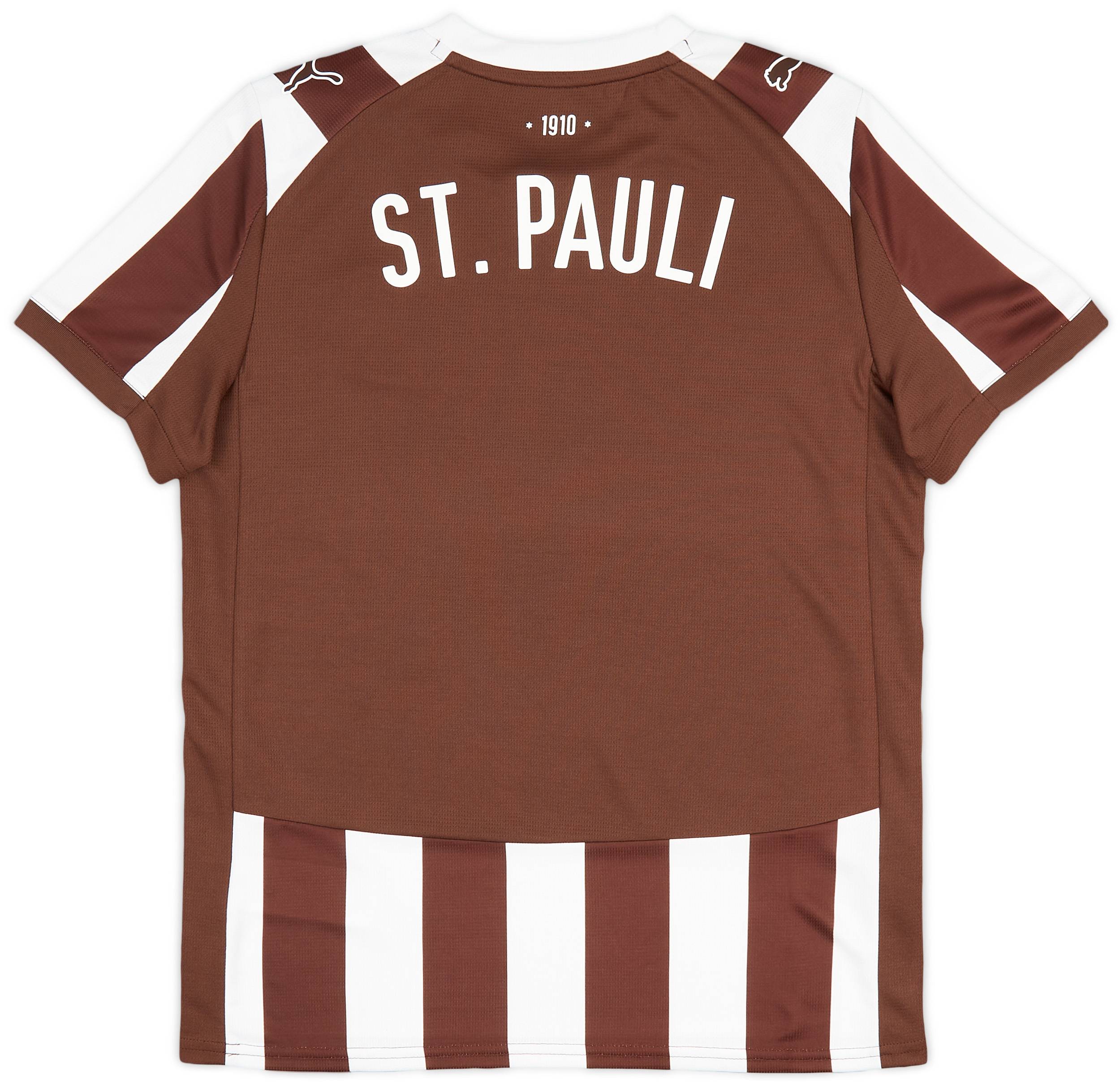 2025-26 St Pauli Home Shirt (KIDS)