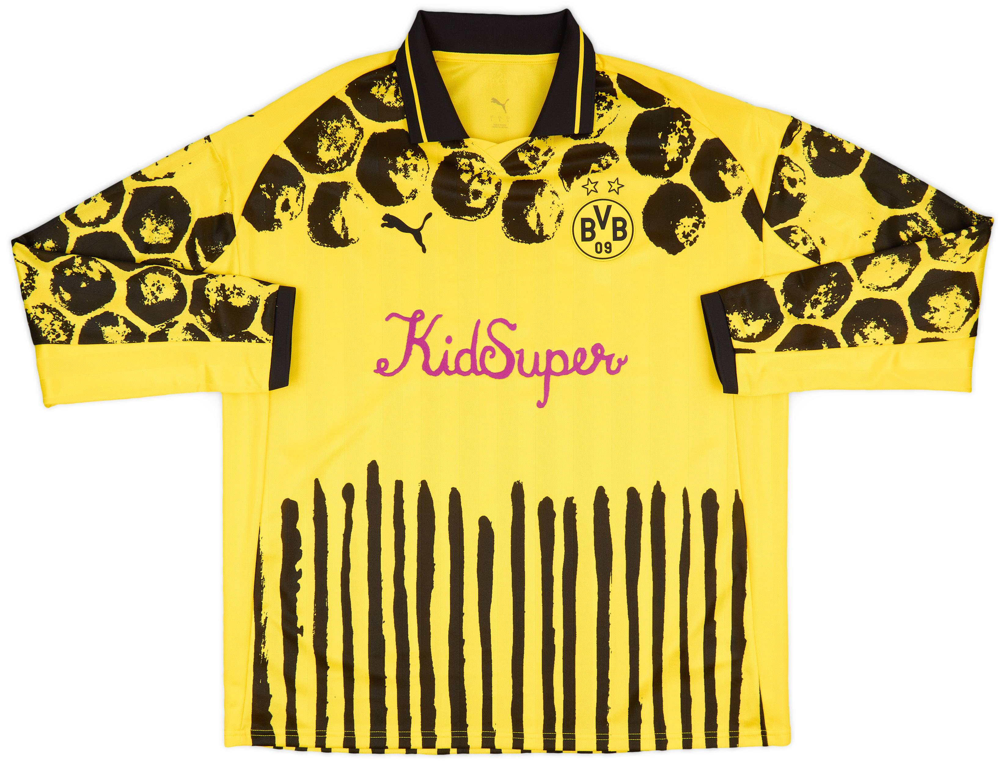 2025 Borussia Dortmund KidSuper CWC Retro L/S Shirt