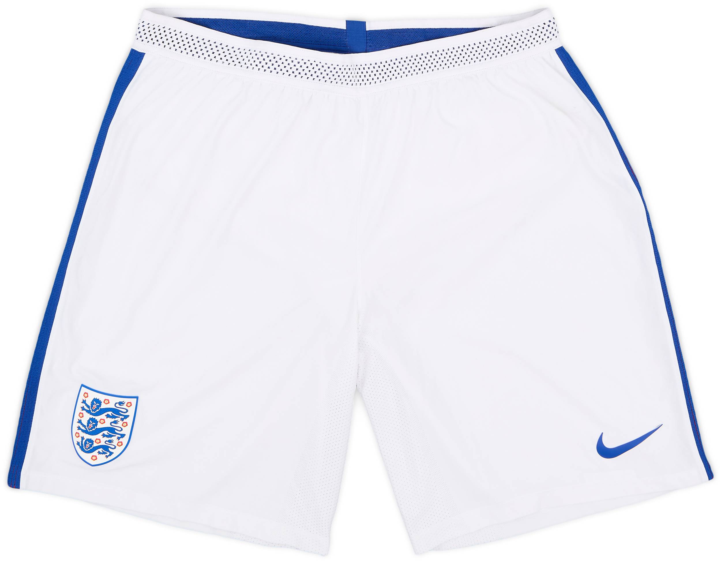 2016-17 England Authentic Home Shorts - 5/10 - (XL)