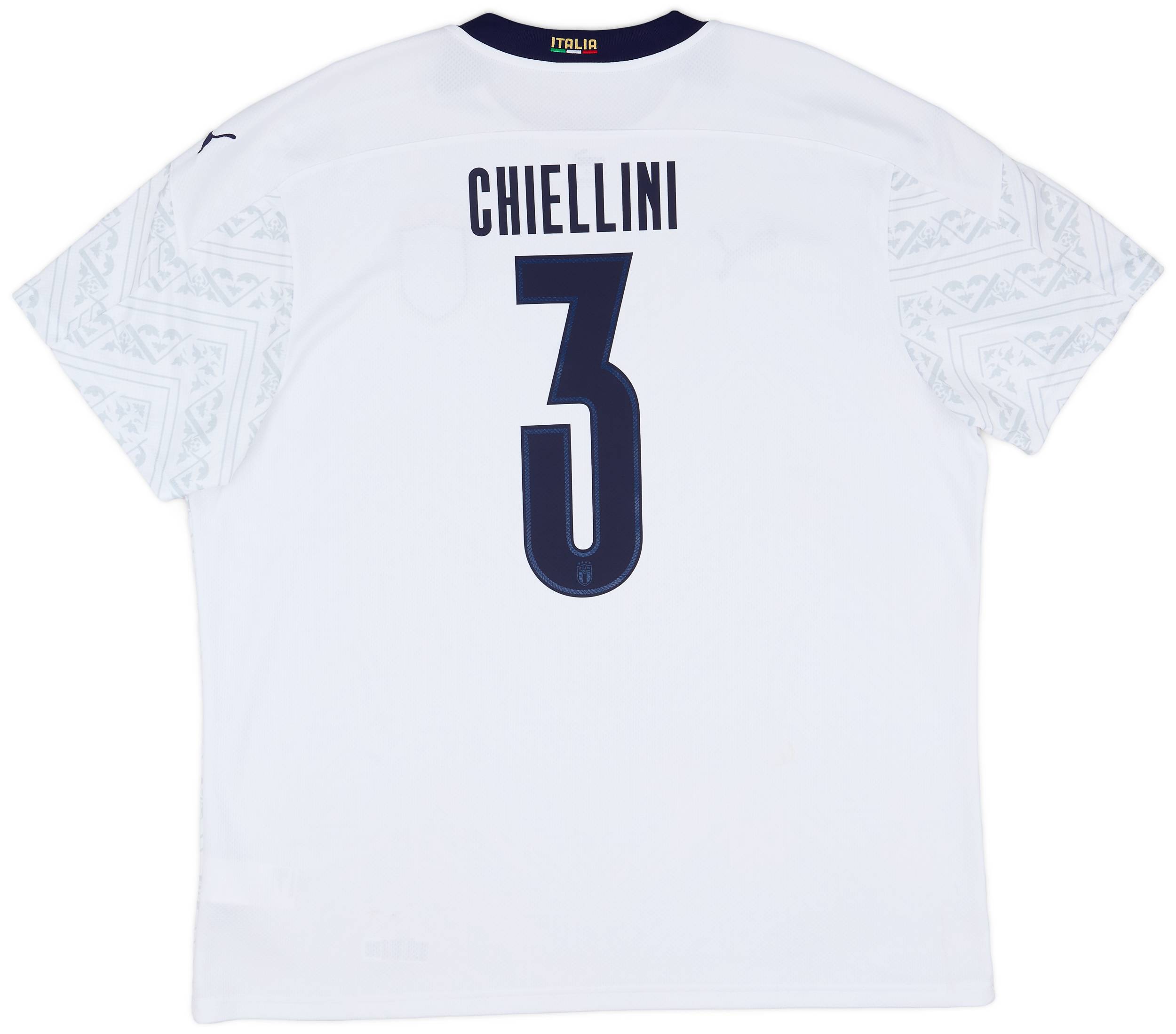 2020-21 Italy Away Shirt Chiellini #3 - 6/10 - (3XL)