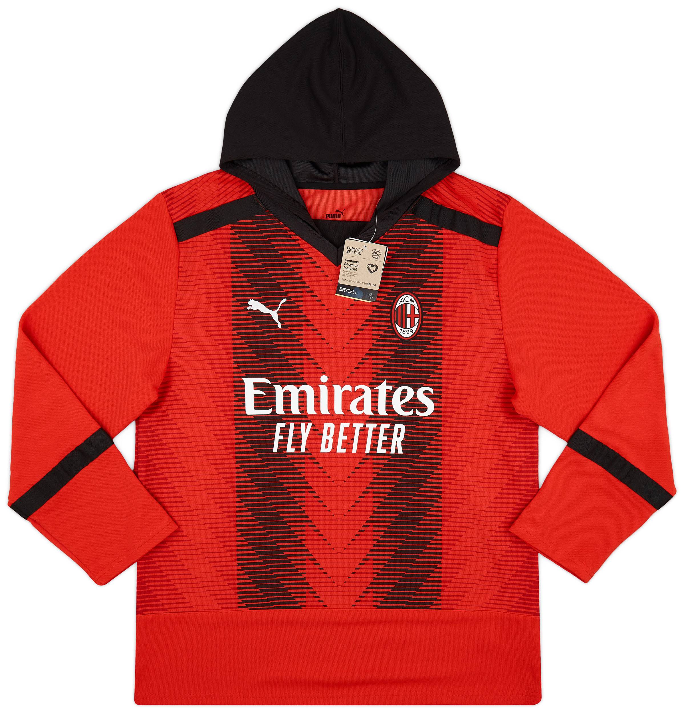 2023-24 AC Milan Puma Oversize Winter Football Top