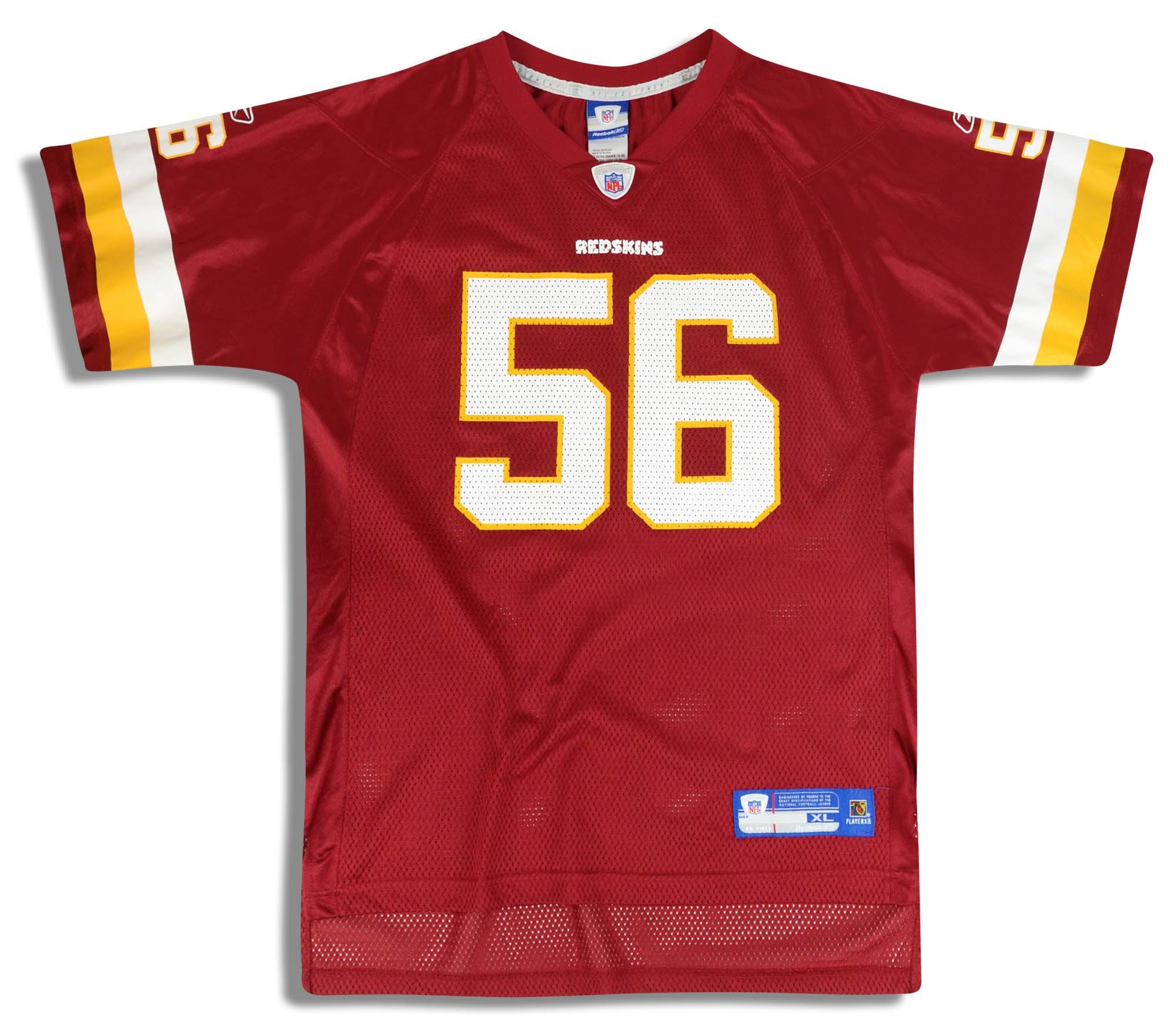 2005 Washington Redskins Arrington #56 Reebok On Field Jersey (Home) Y