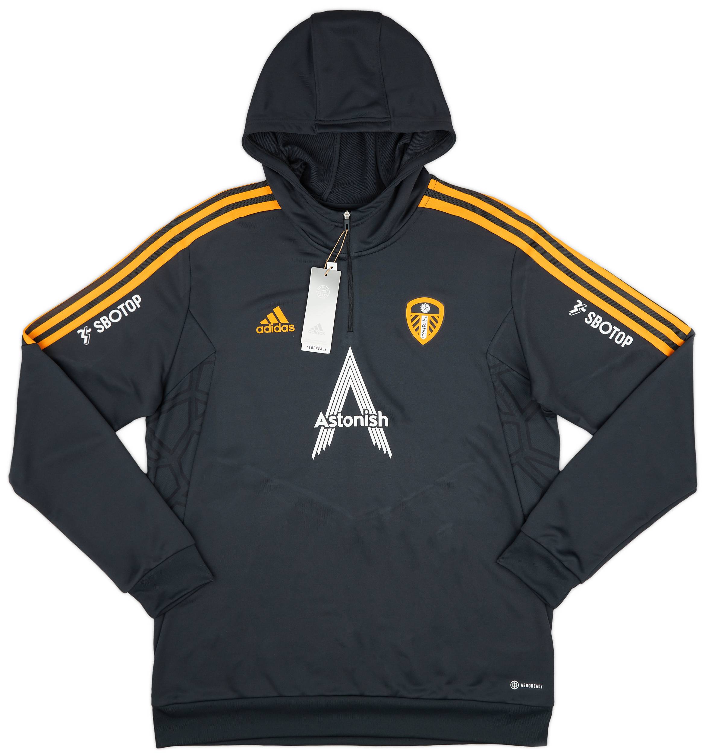 2022-23 Leeds United Player Issue 1/4 Zip Training Top (XS)