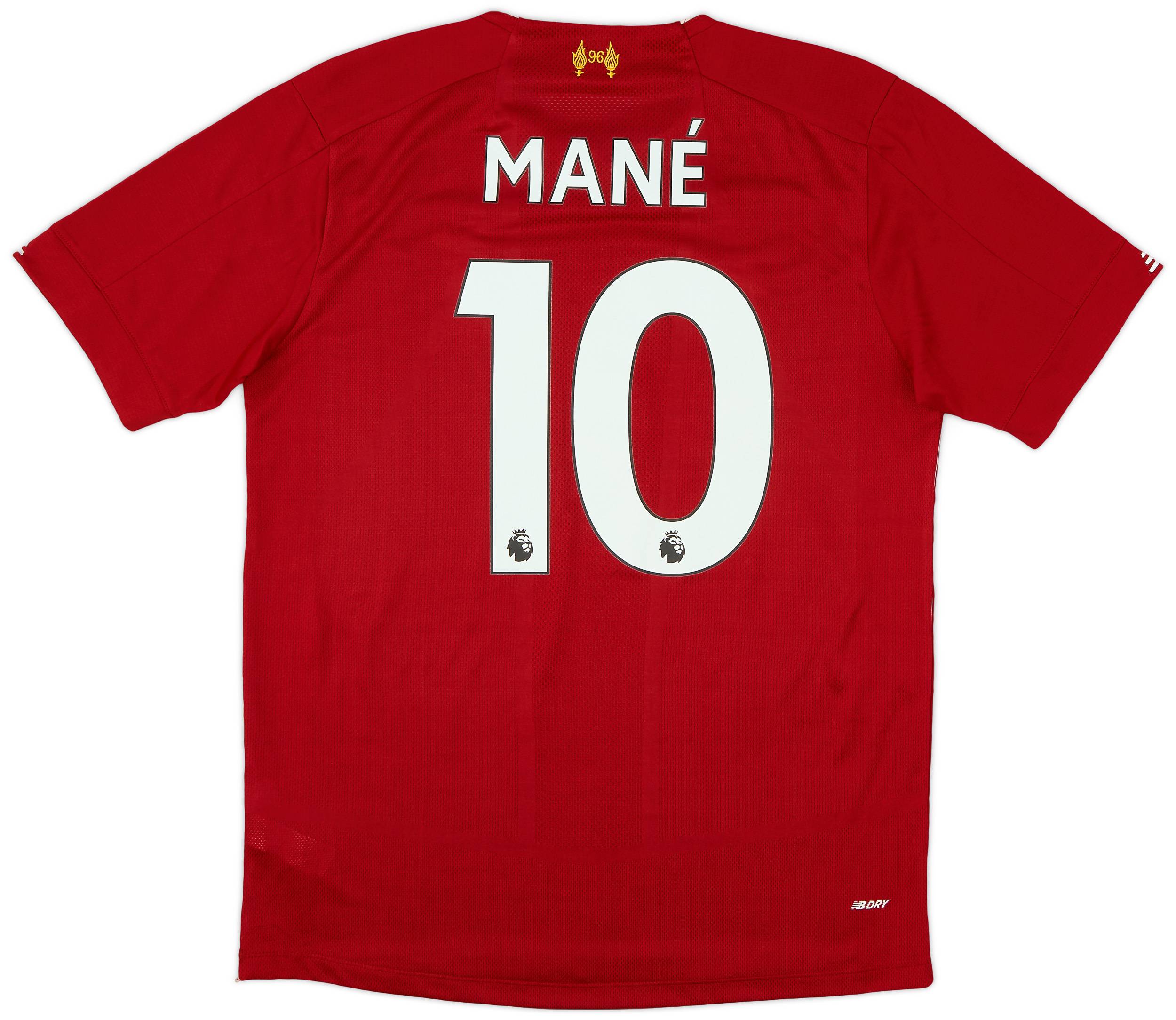 2019-20 Liverpool Home Shirt Mane #10 - 6/10 - (M)