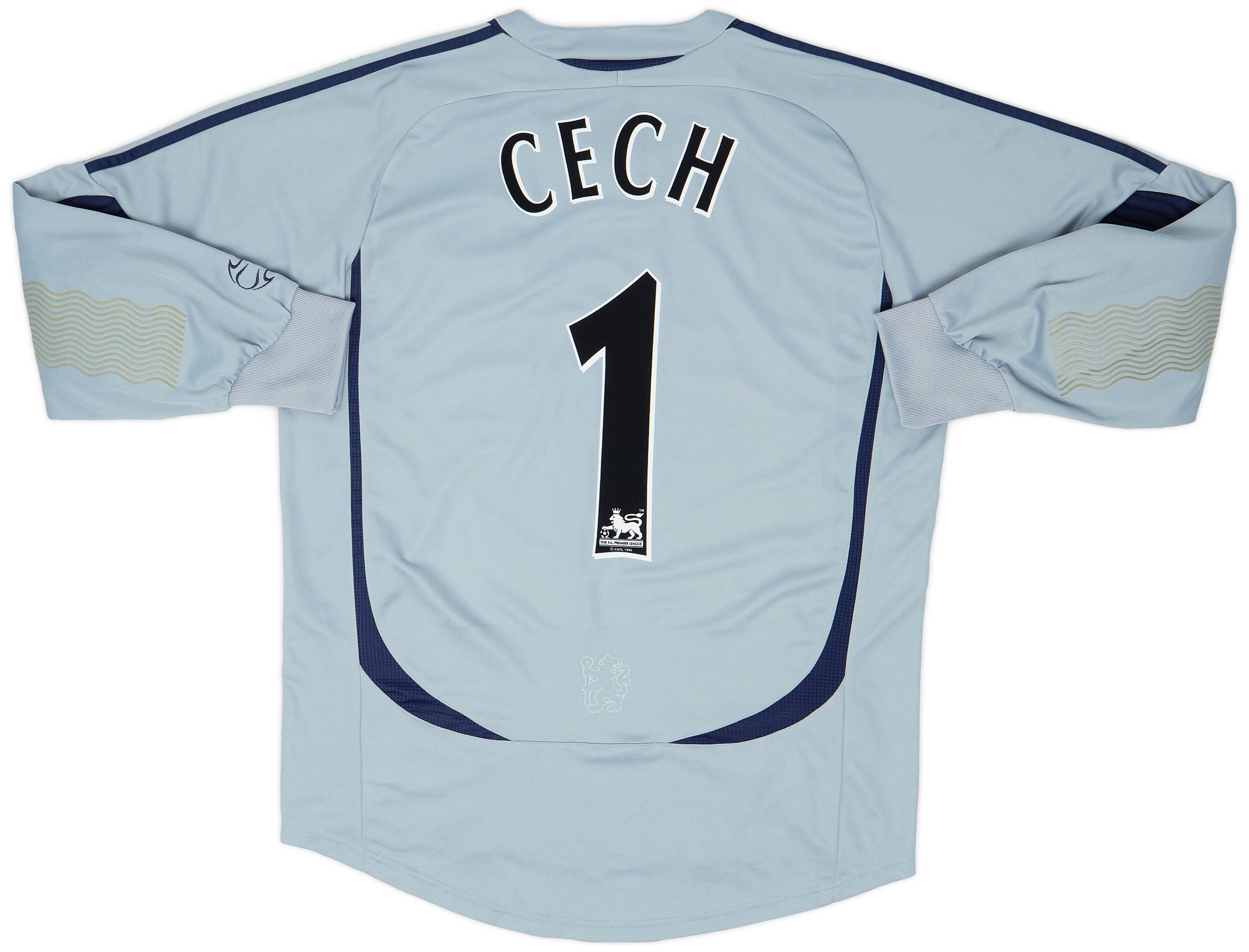 2006-08 Chelsea GK Shirt Cech #1 - 8/10 - (M)