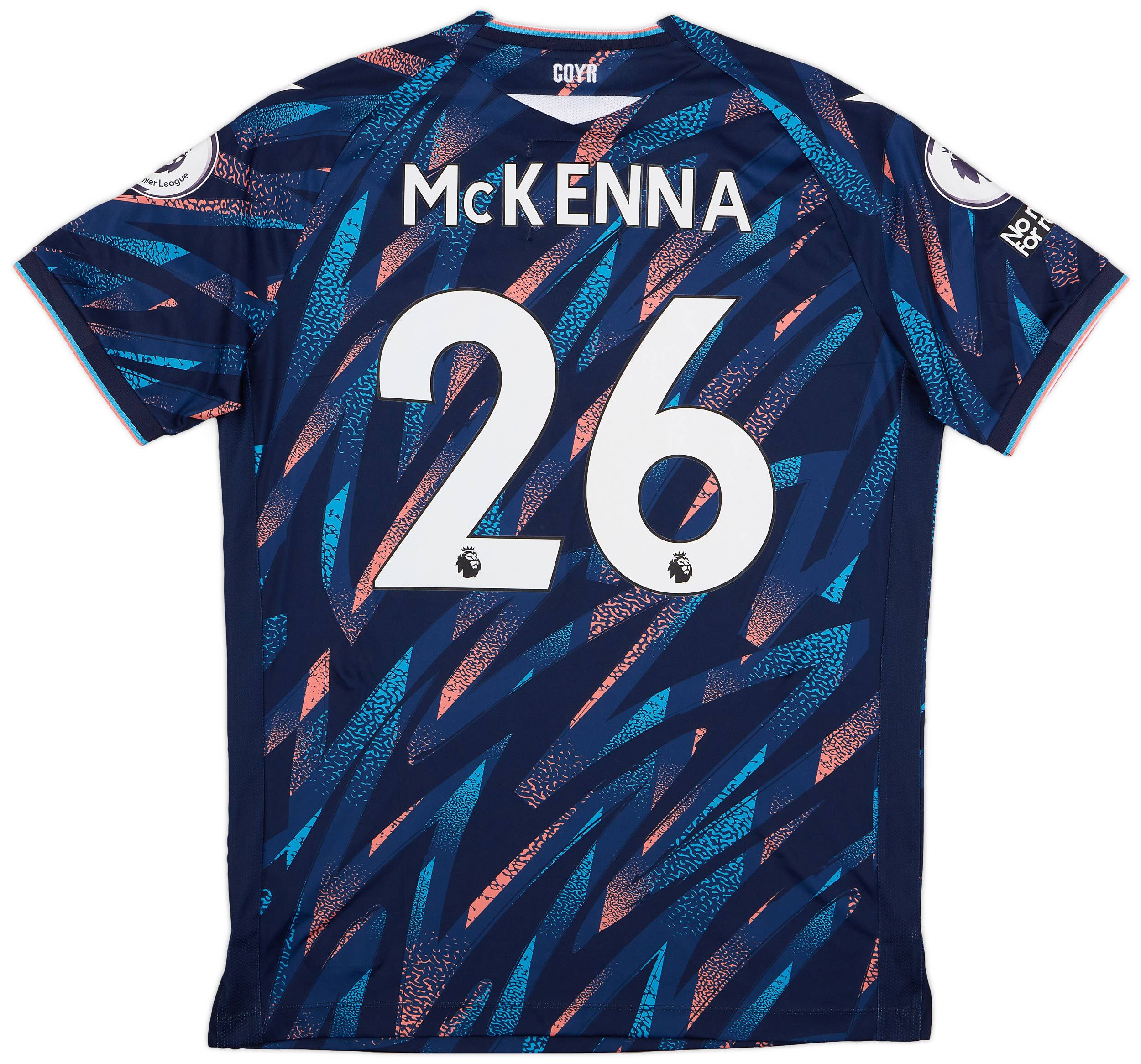 2022-23 Nottingham Forest Match Issue Third Shirt McKenna #26