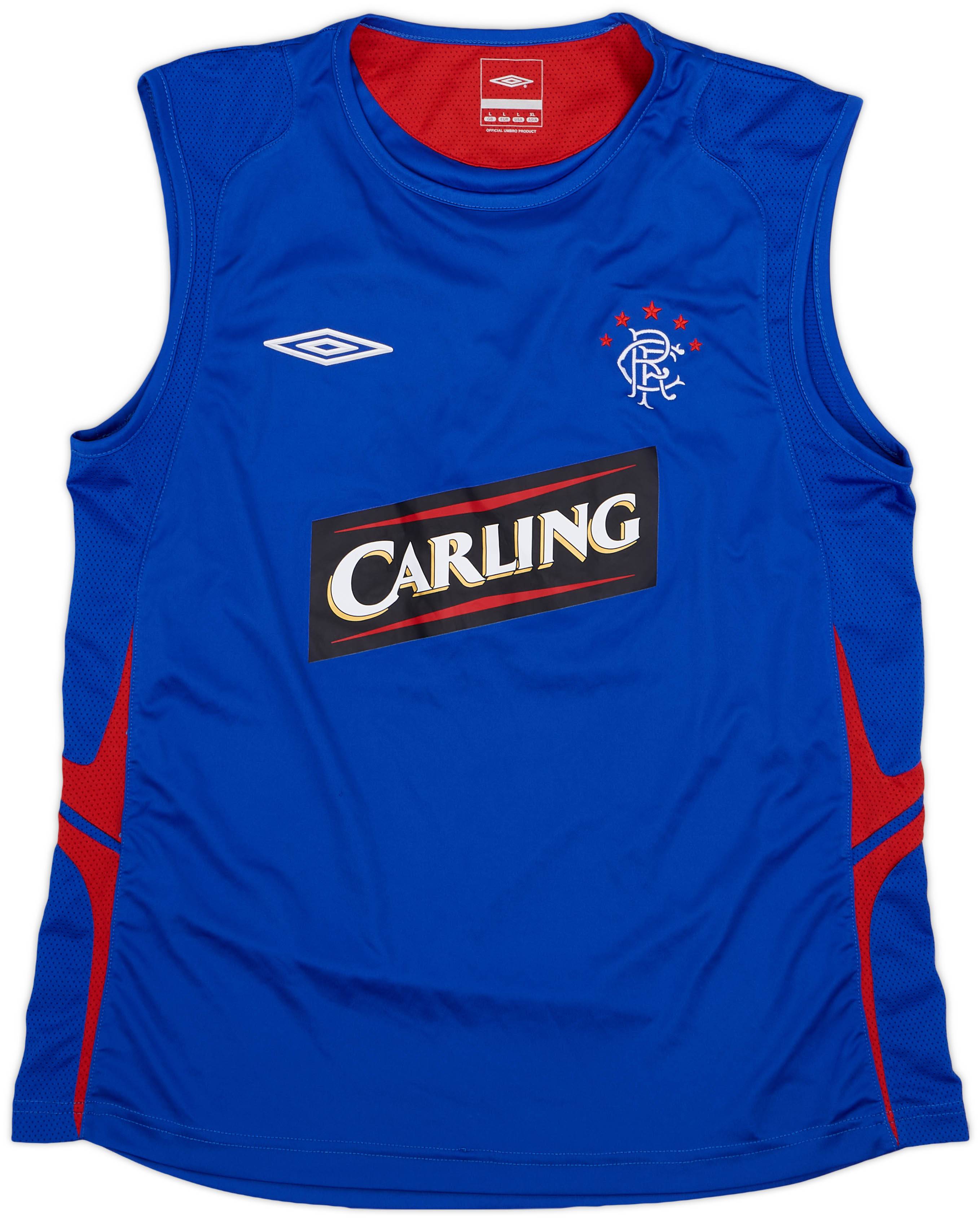 2007-08 Rangers Umbro Training Vest - 9/10 - (L)