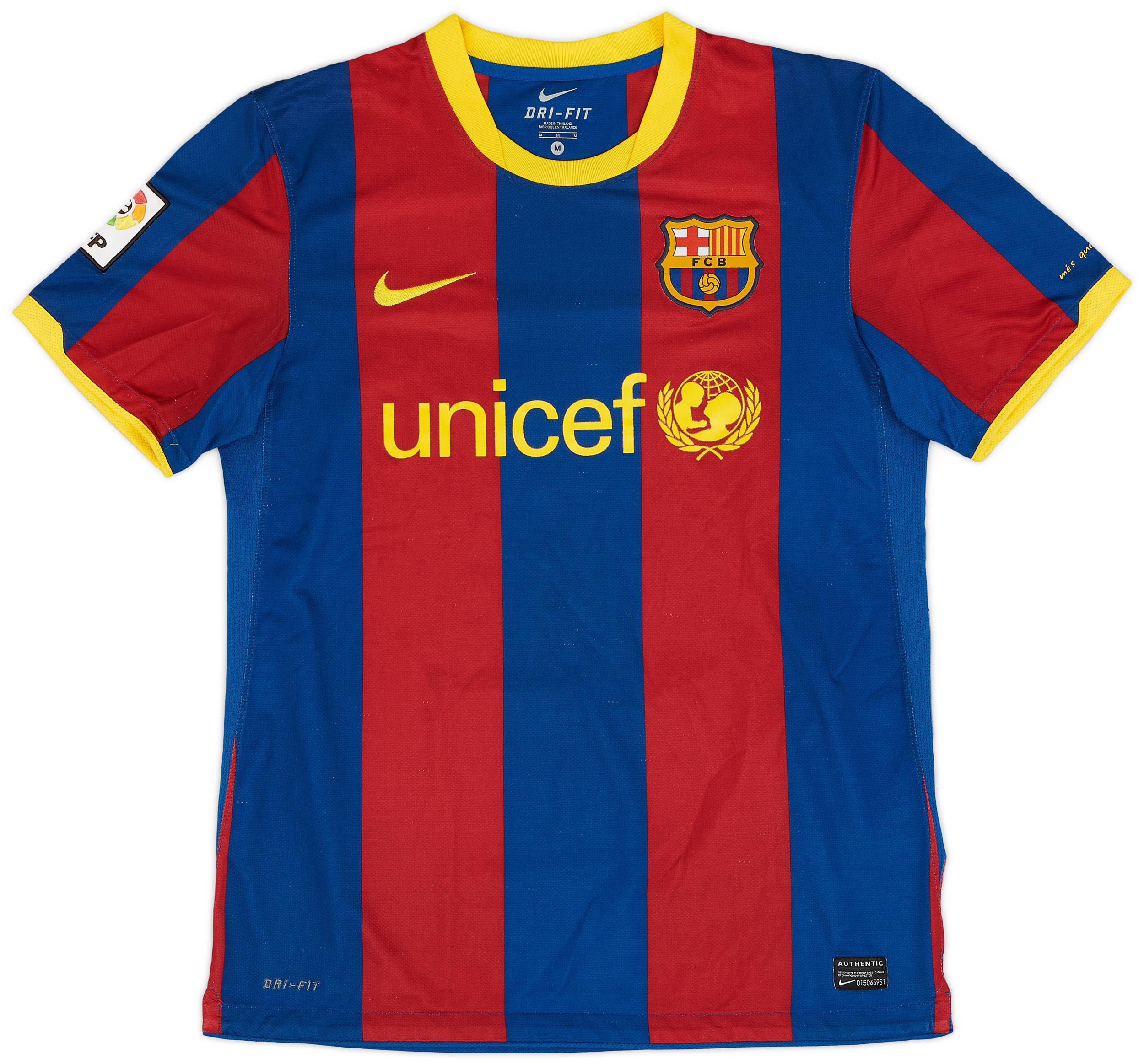2010-11 Barcelona Home Shirt Messi #10