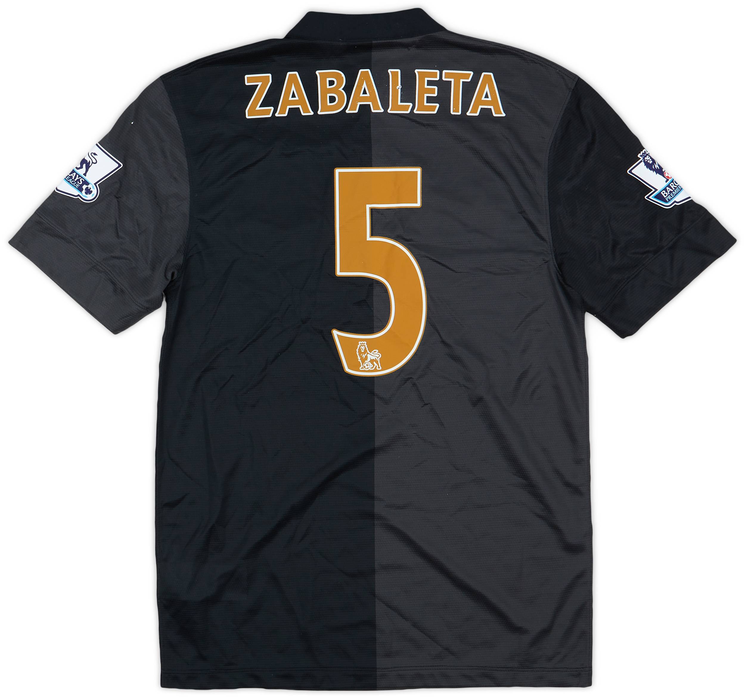 2013-14 Manchester City Away Shirt Zabaleta #5 - 5/10 - (S)