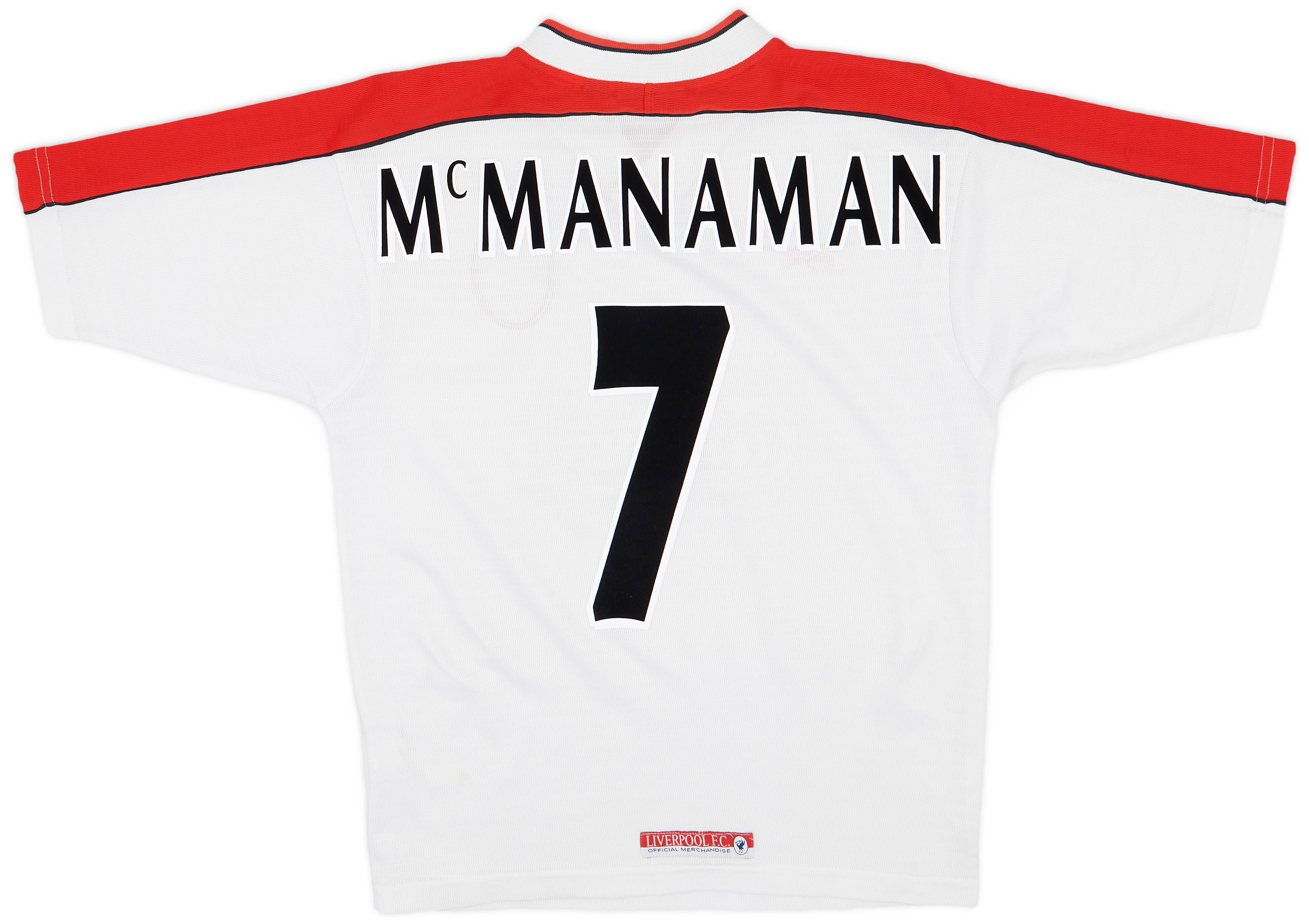 1998-99 Liverpool Away Shirt McManaman #7 - 7/10 - (S)