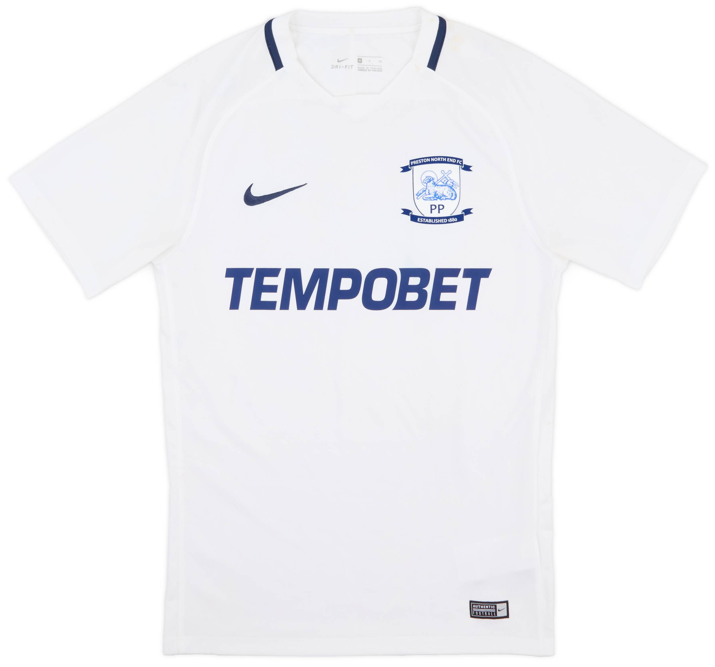 2017-18 Preston Home Shirt - 6/10 - (S)