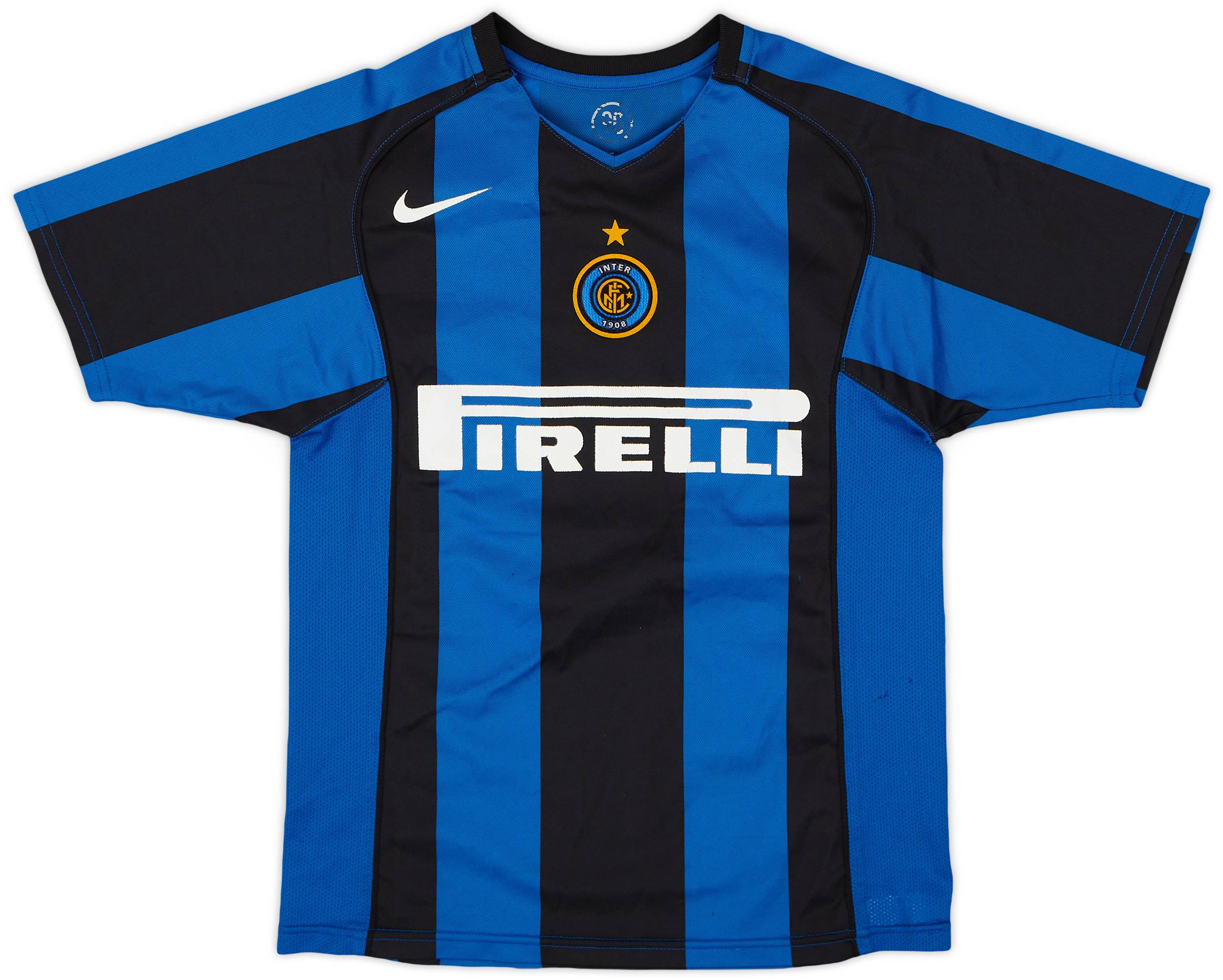 2004-05 Inter Milan Home Shirt - 6/10 - (M.Boys)