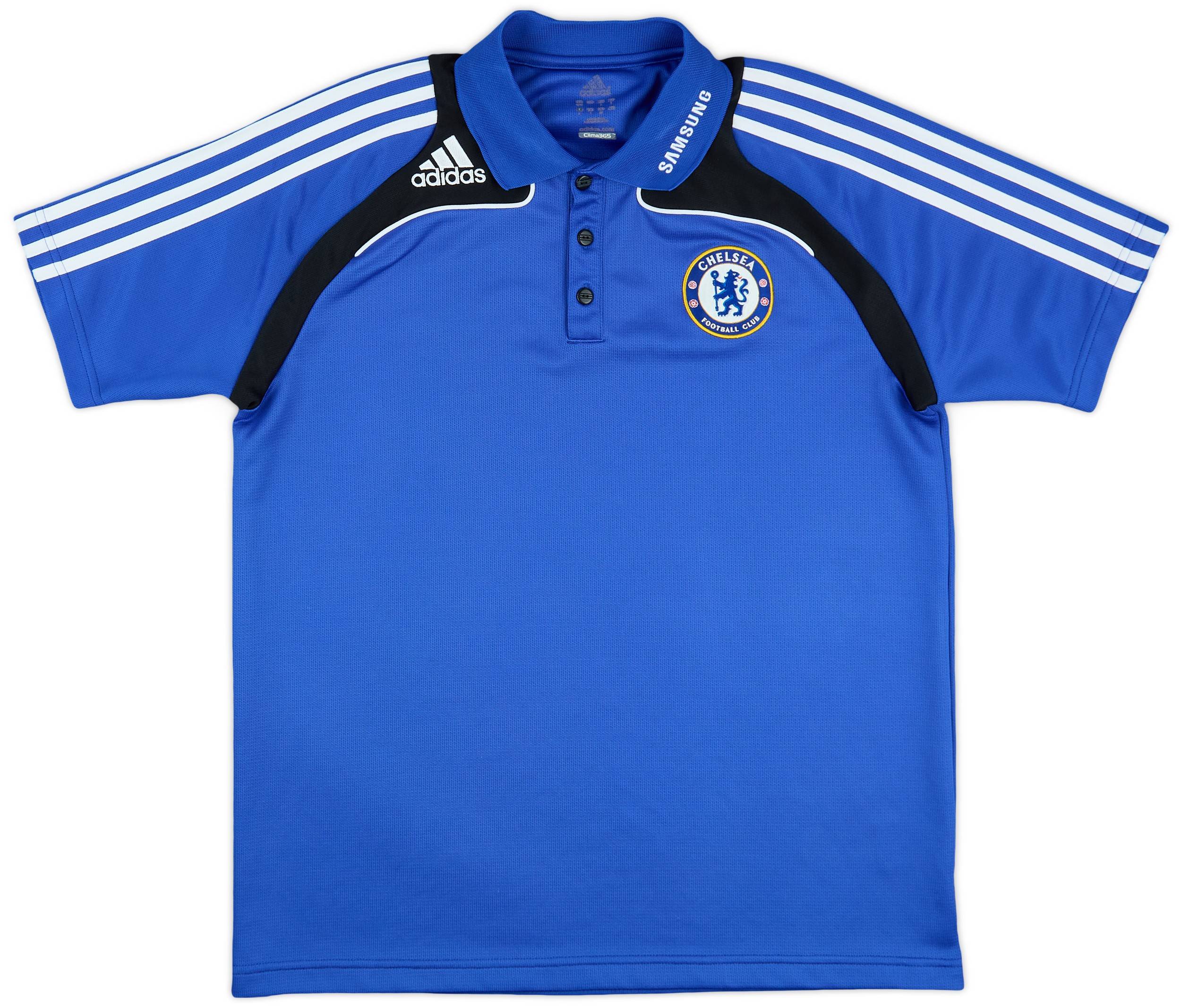 2008-09 Chelsea adidas Polo Shirt - 8/10 - (M/L)