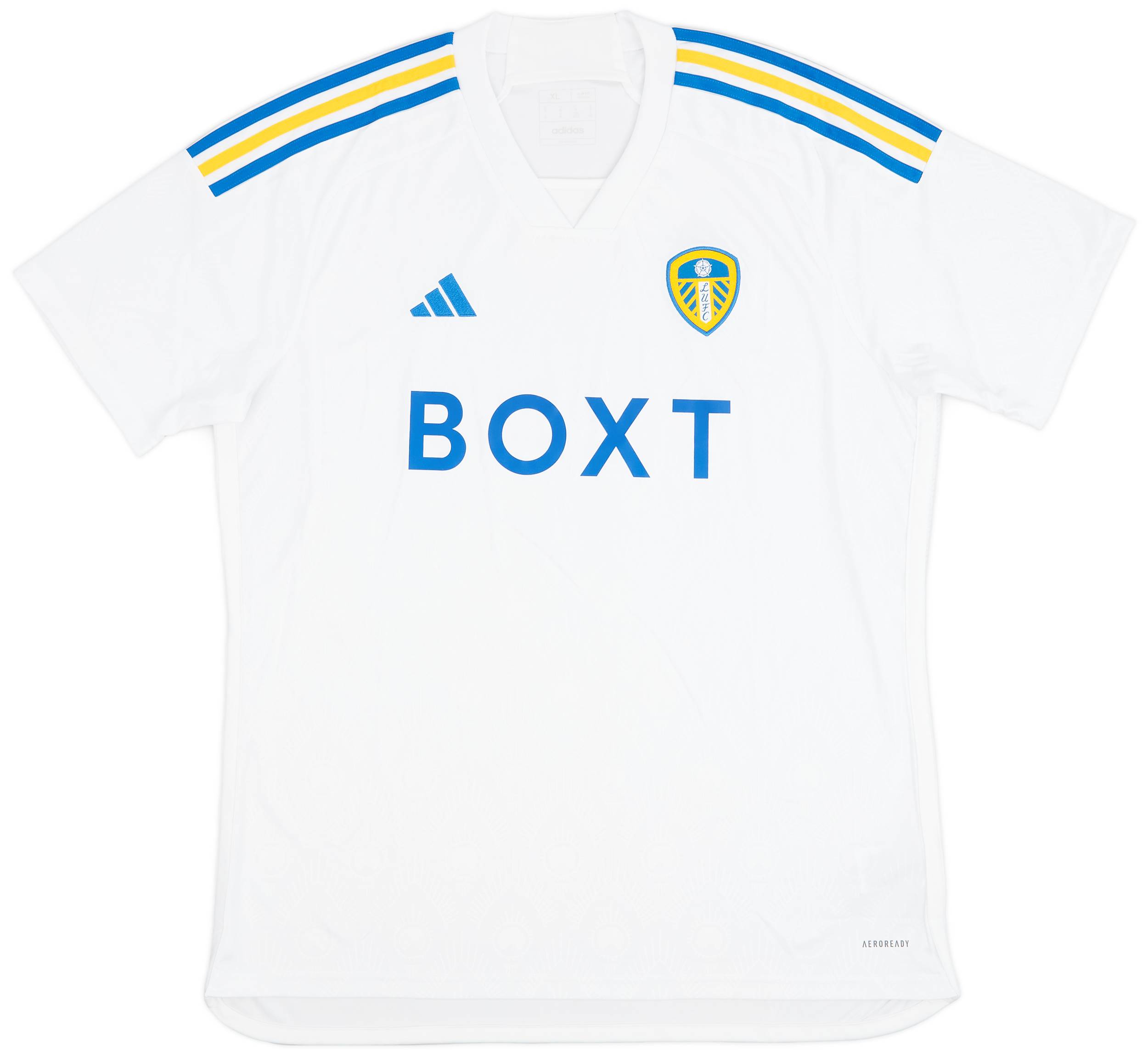 2023-24 Leeds United Home Shirt - 8/10 - (XL)