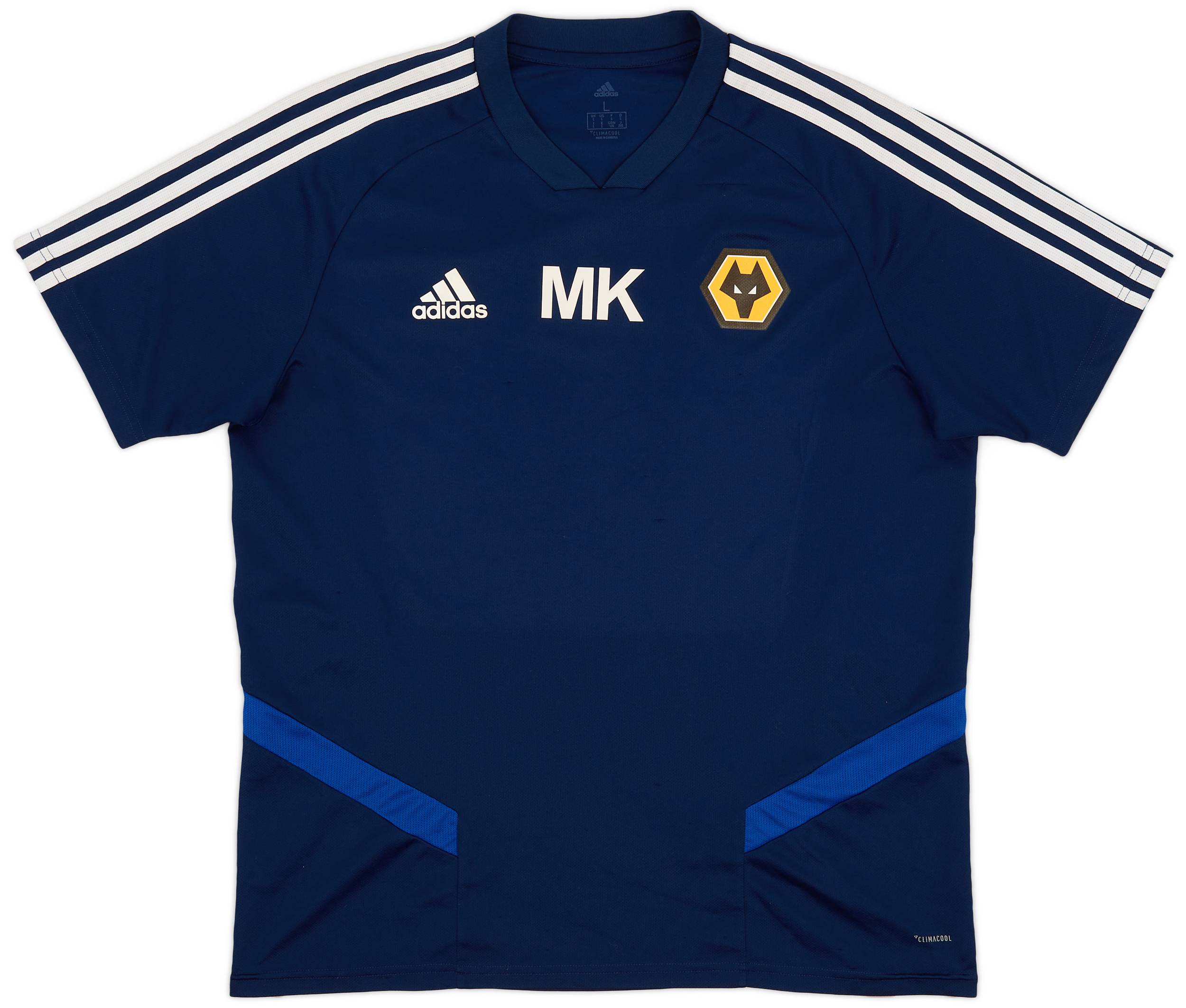 2019-20 Wolves adidas Training Shirt MK' - 7/10 - (L)