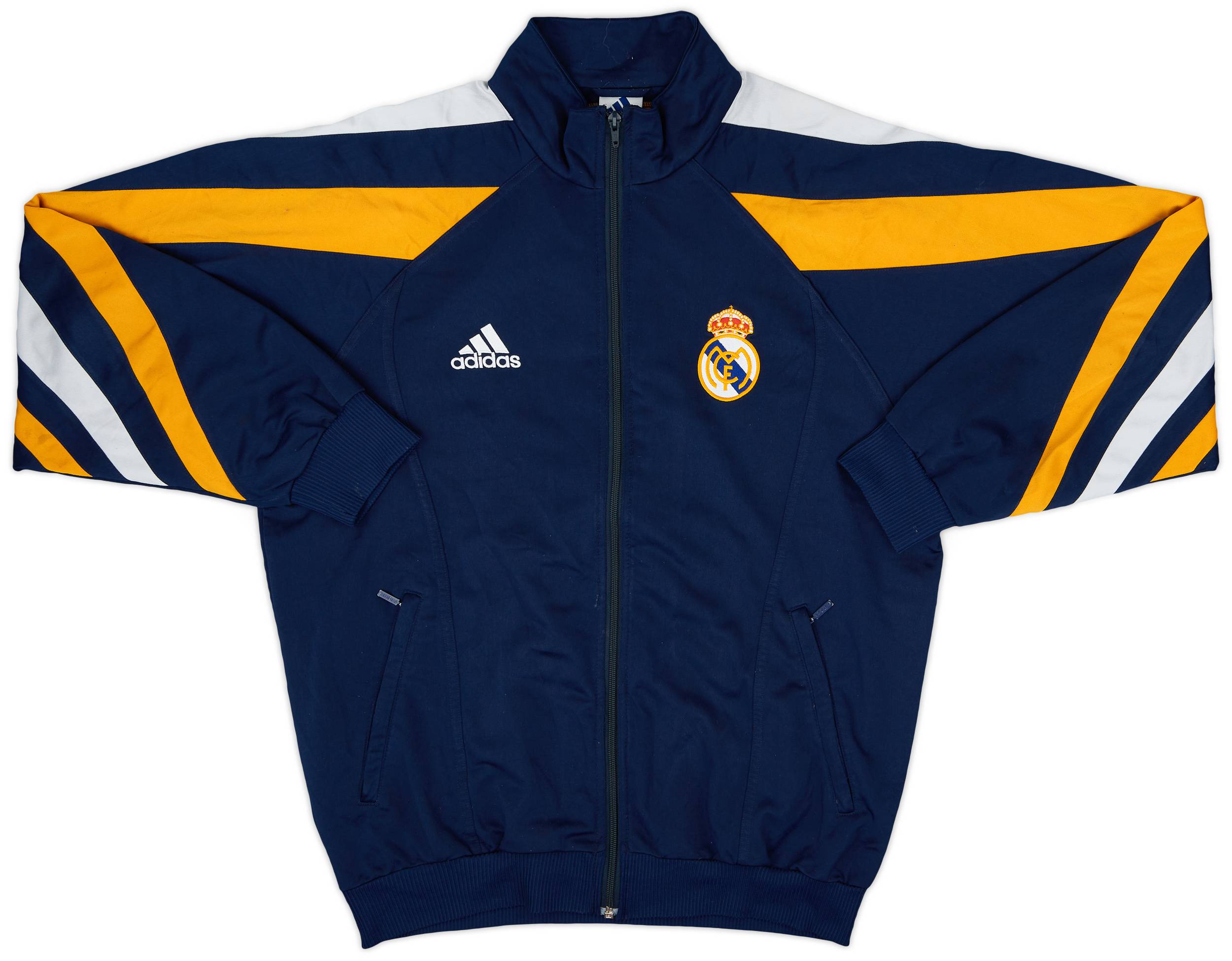 1998-99 Real Madrid adidas Track Jacket - 8/10 - (L)