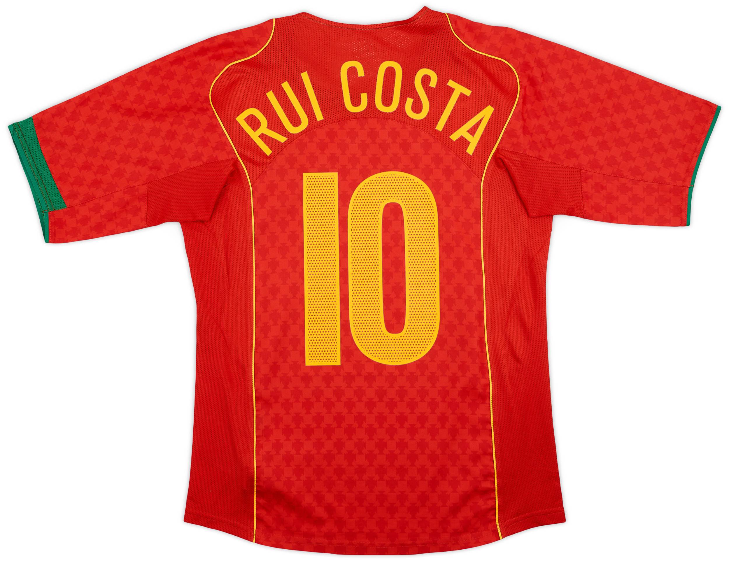 2004-06 Portugal Home Shirt Rui Costa #10 - 9/10 - (S)