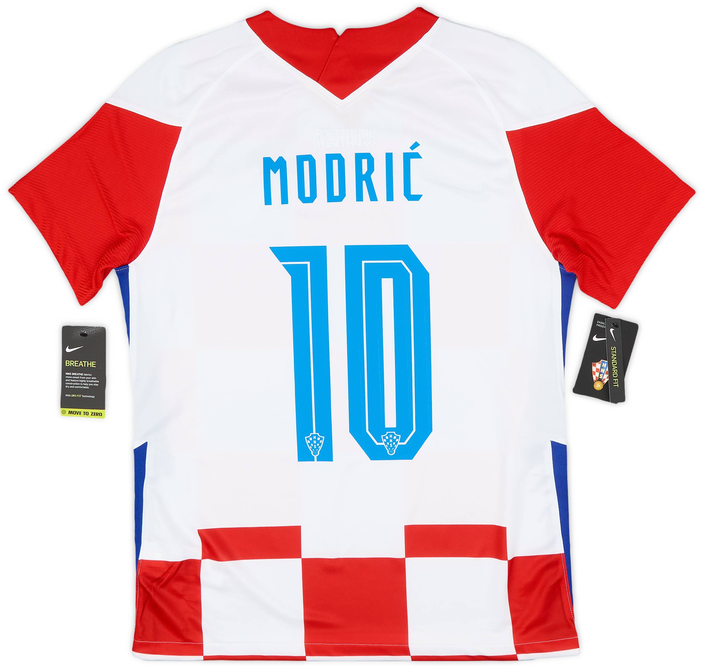 2020-21 Croatia Home Shirt Modric #10 (M)