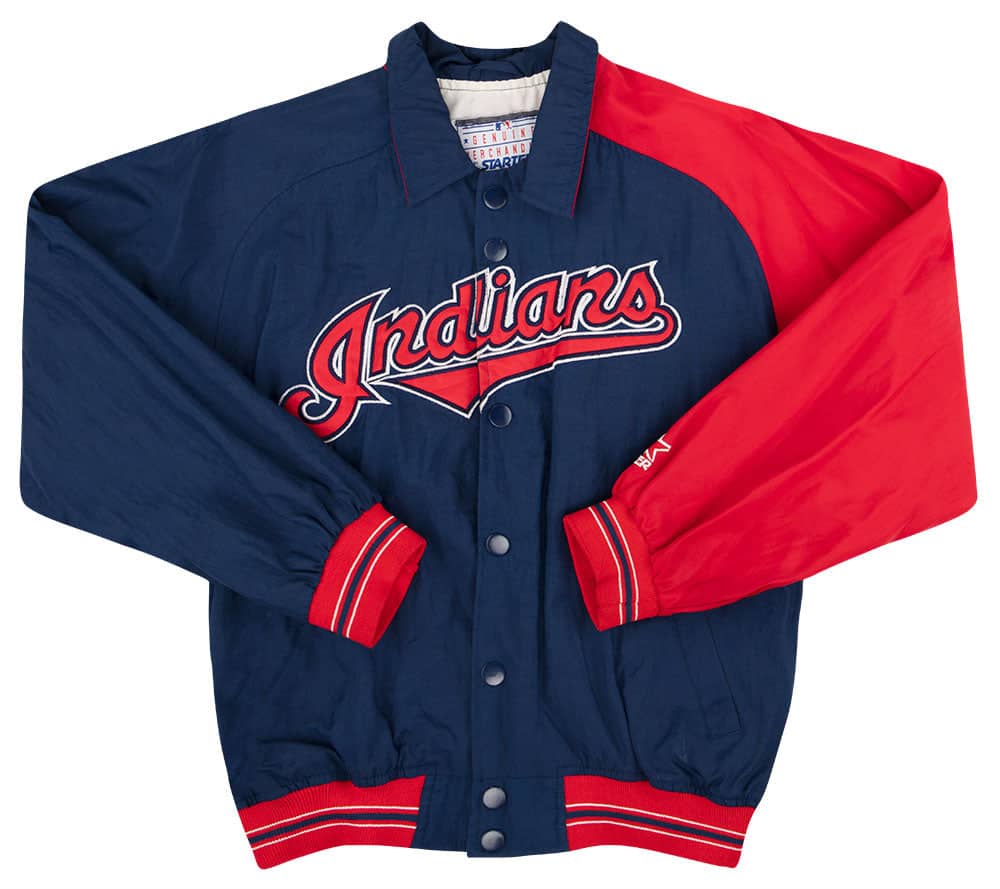 1990s Cleveland Indians Starter Dugout Jacket Y