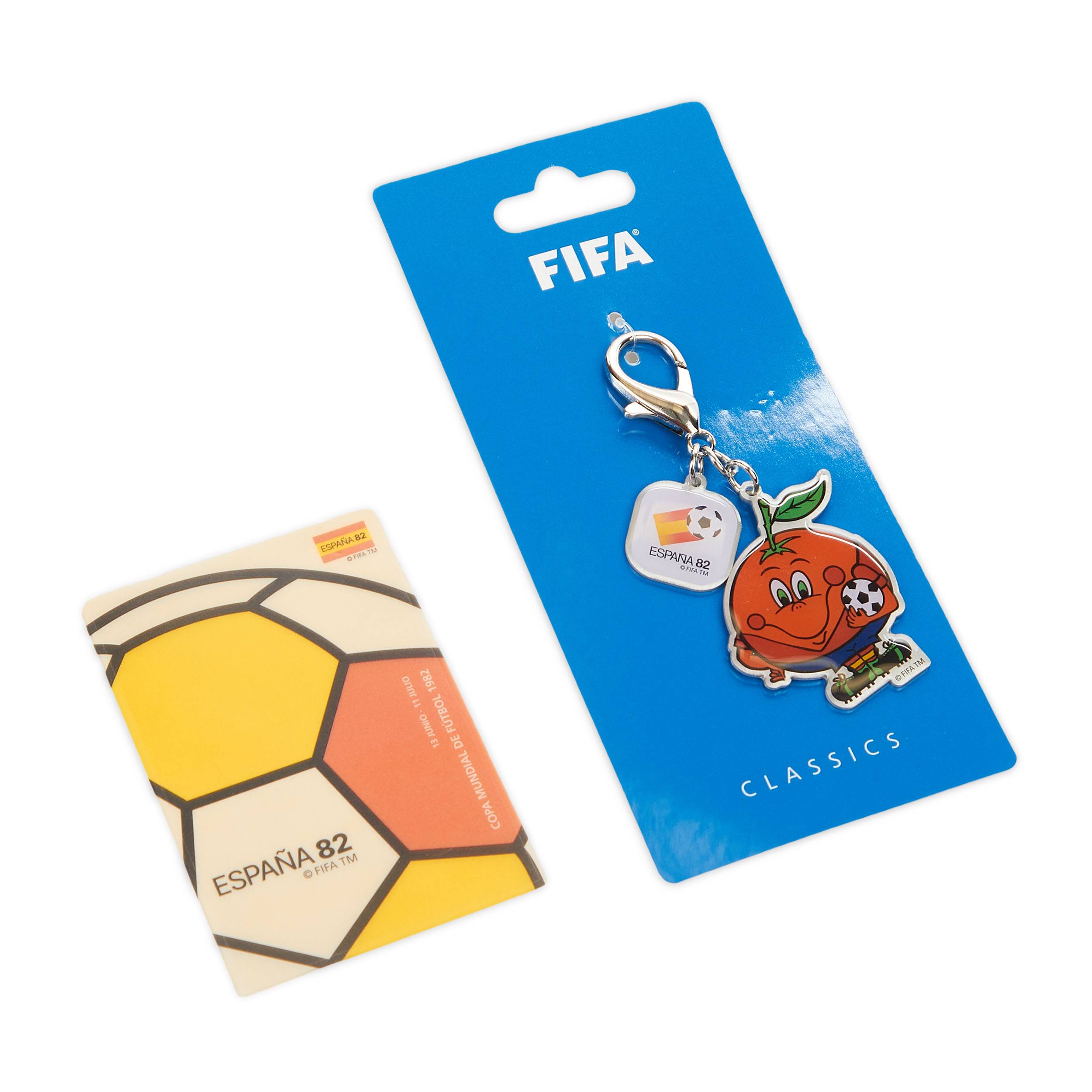 FIFA Classics Official Mascot Keychain & Poster Sticker Espana 82