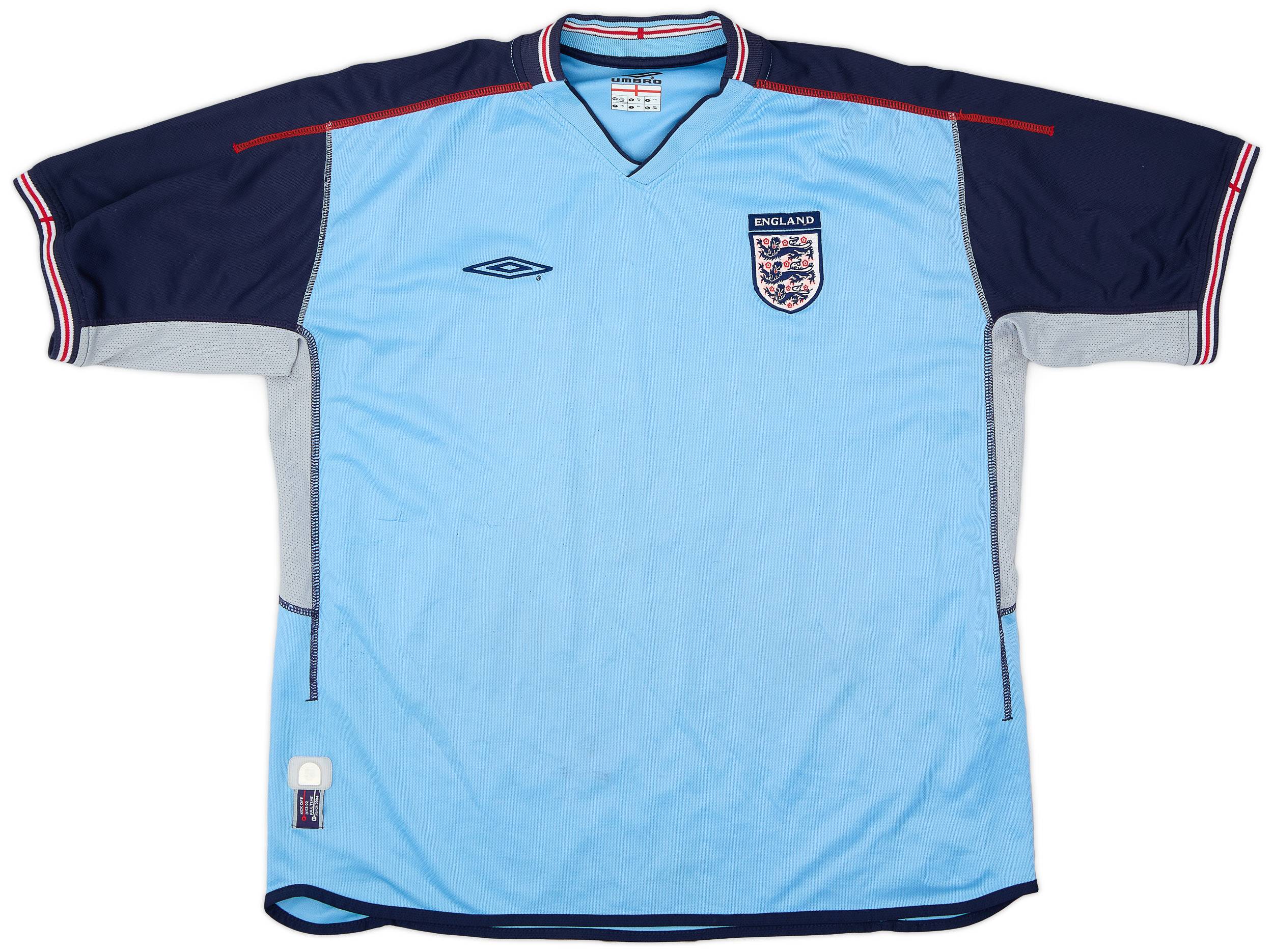 2002-03 England GK S/S Shirt - 6/10 - (XXL)