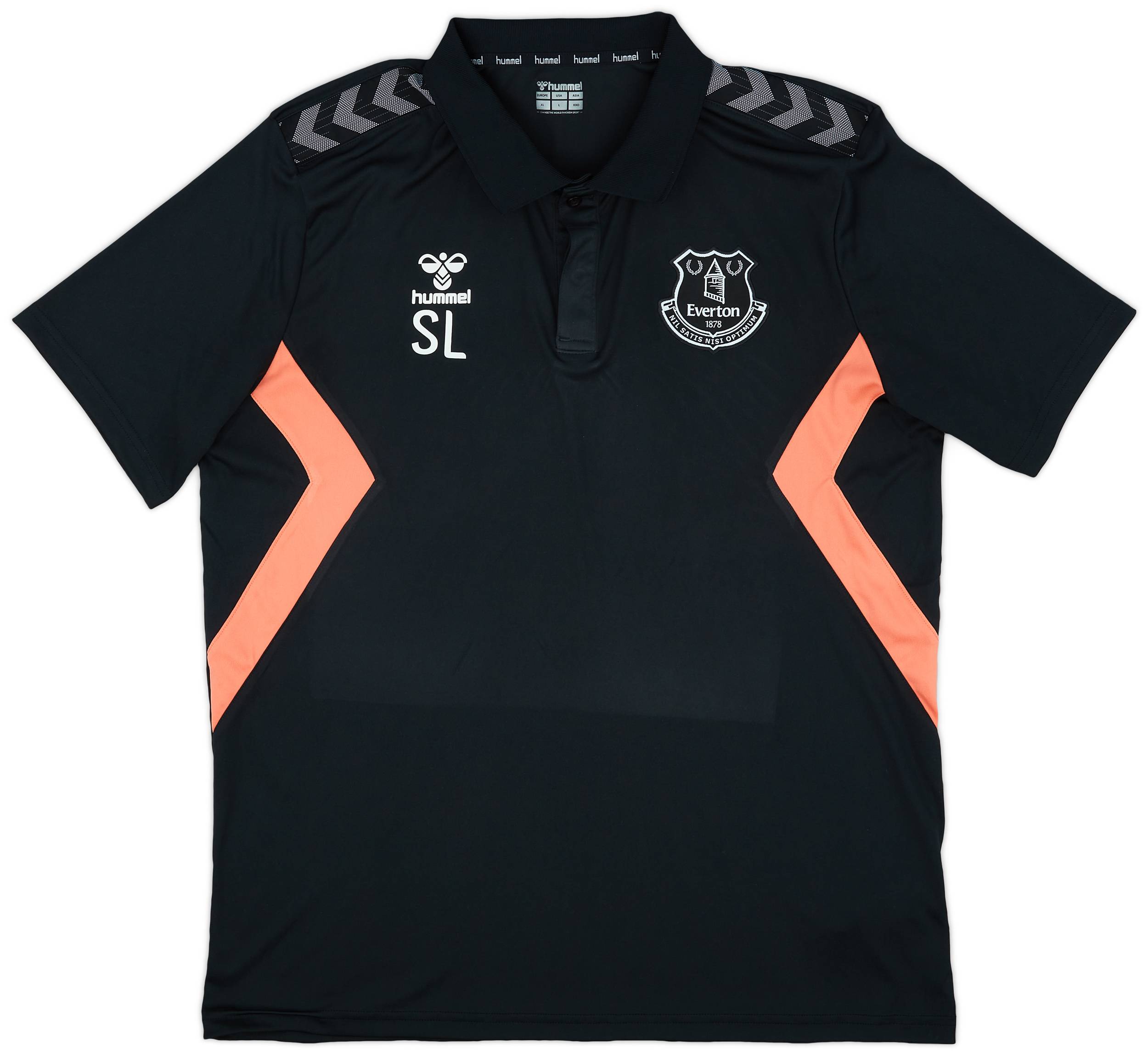 2023-24 Everton Staff Issue Polo Shirt SL - 10/10 - (XL)