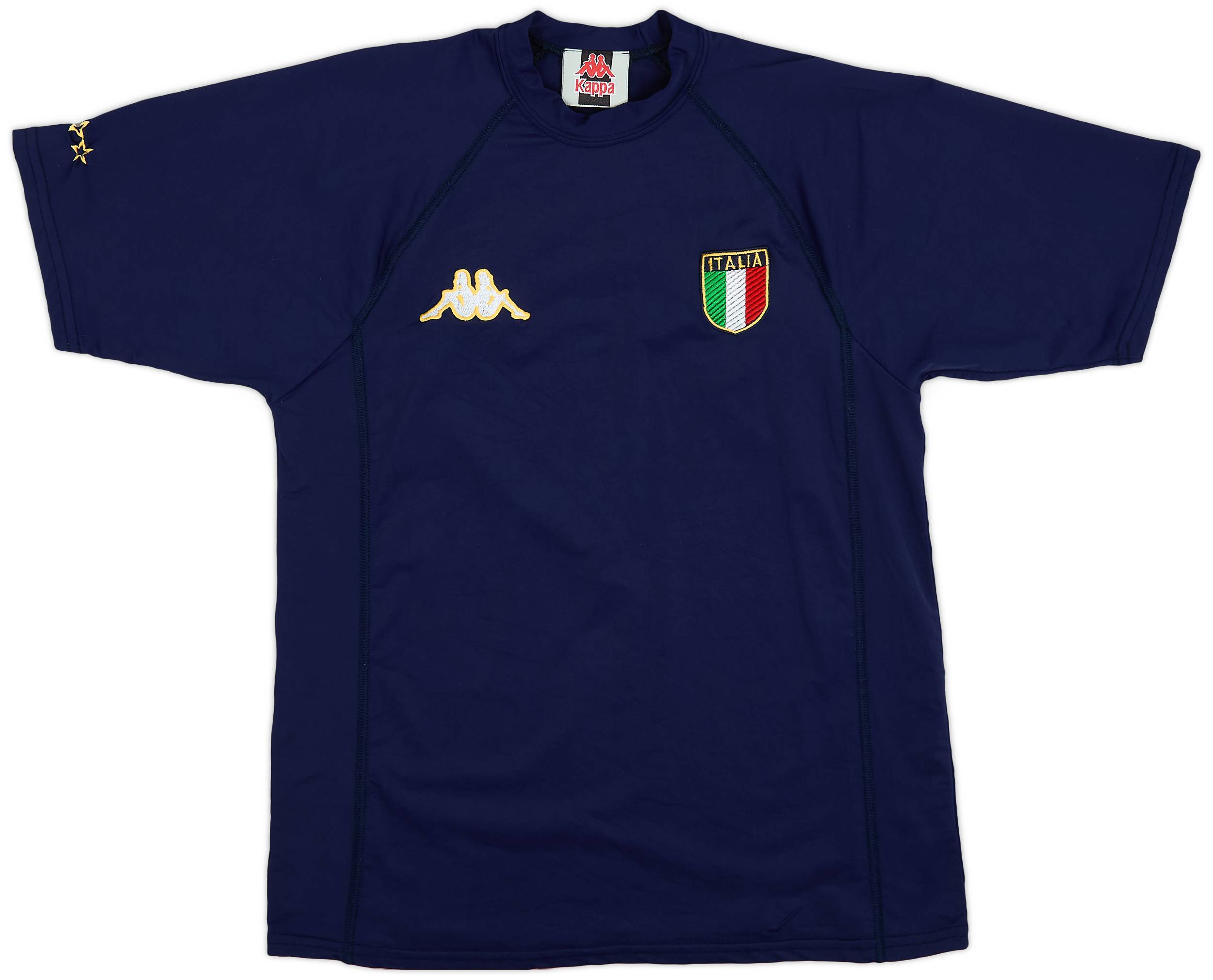 2002-03 Italy Kappa Training Shirt - 9/10 - (M)