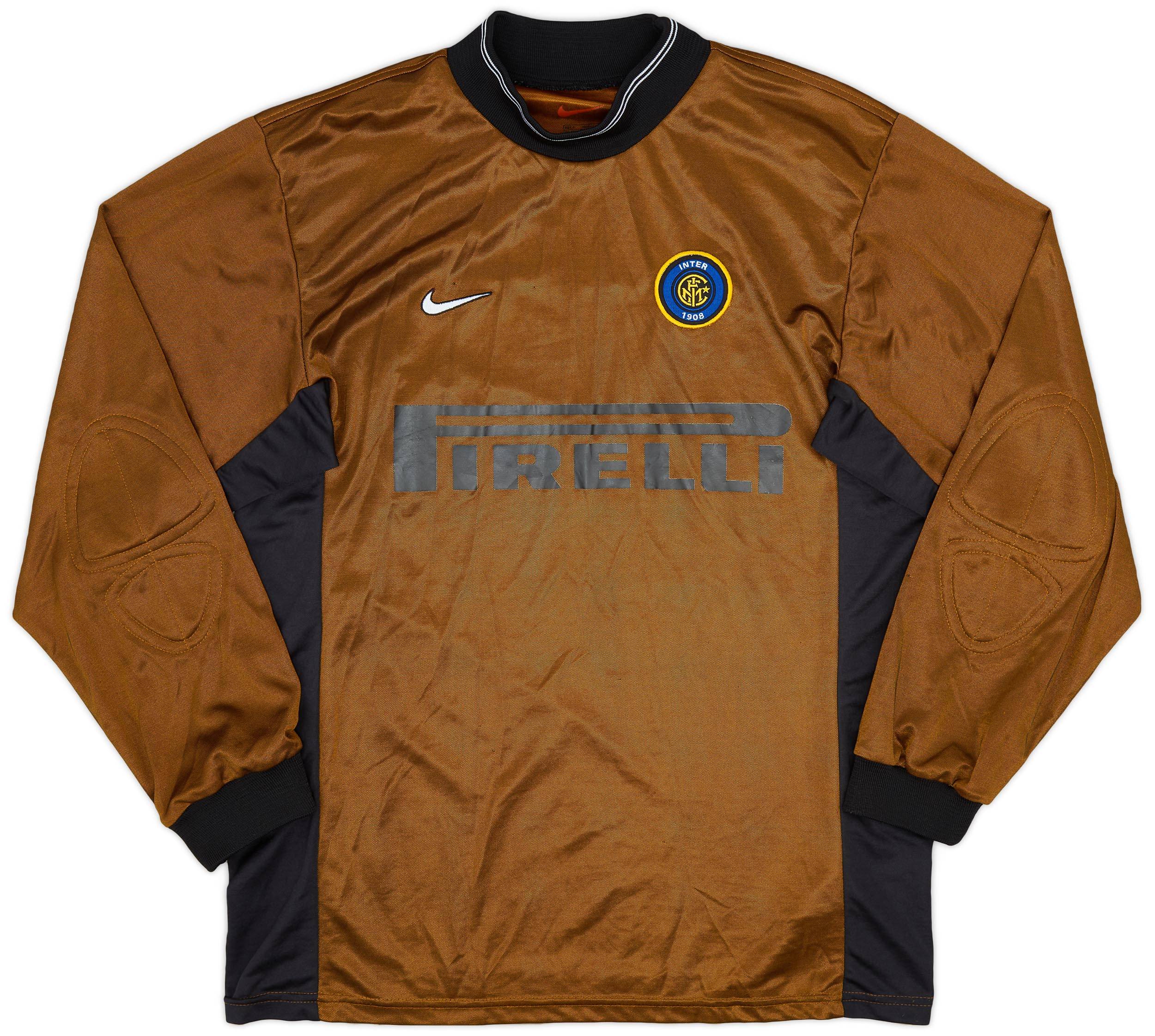 1998-99 Inter Milan GK Shirt - 9/10 - (S)