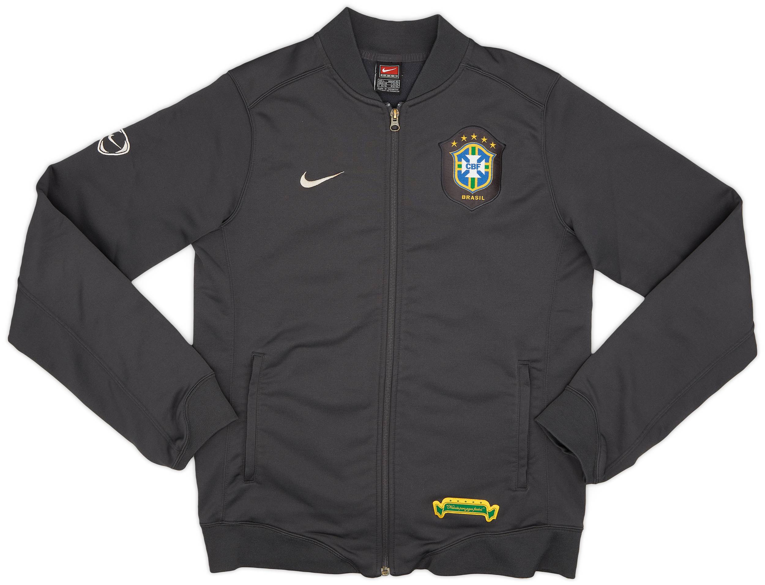 2006-08 Brazil Nike Track Jacket - 7/10 - (L)