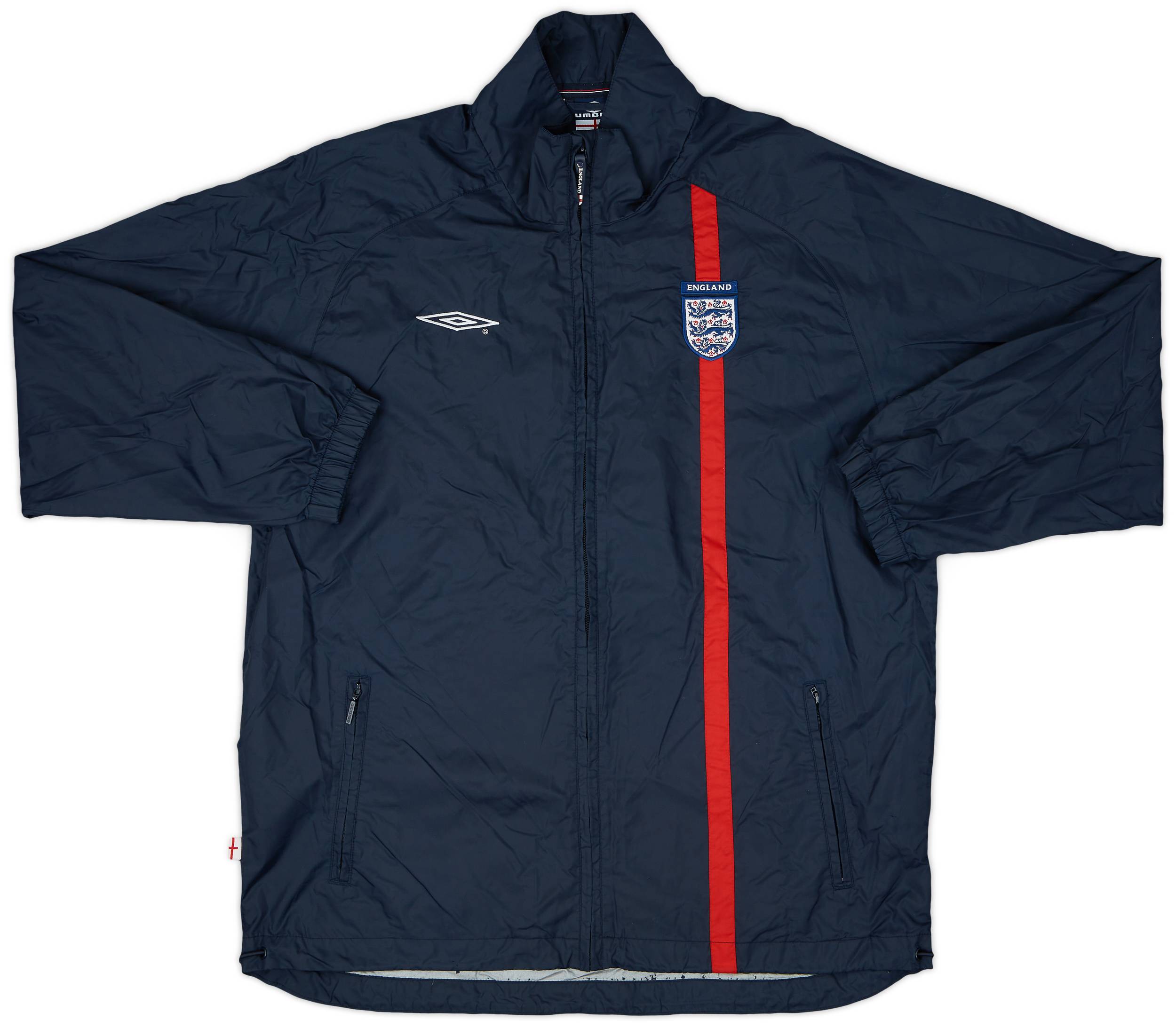 2002-04 England Umbro Rain Jacket - 6/10 - (M)