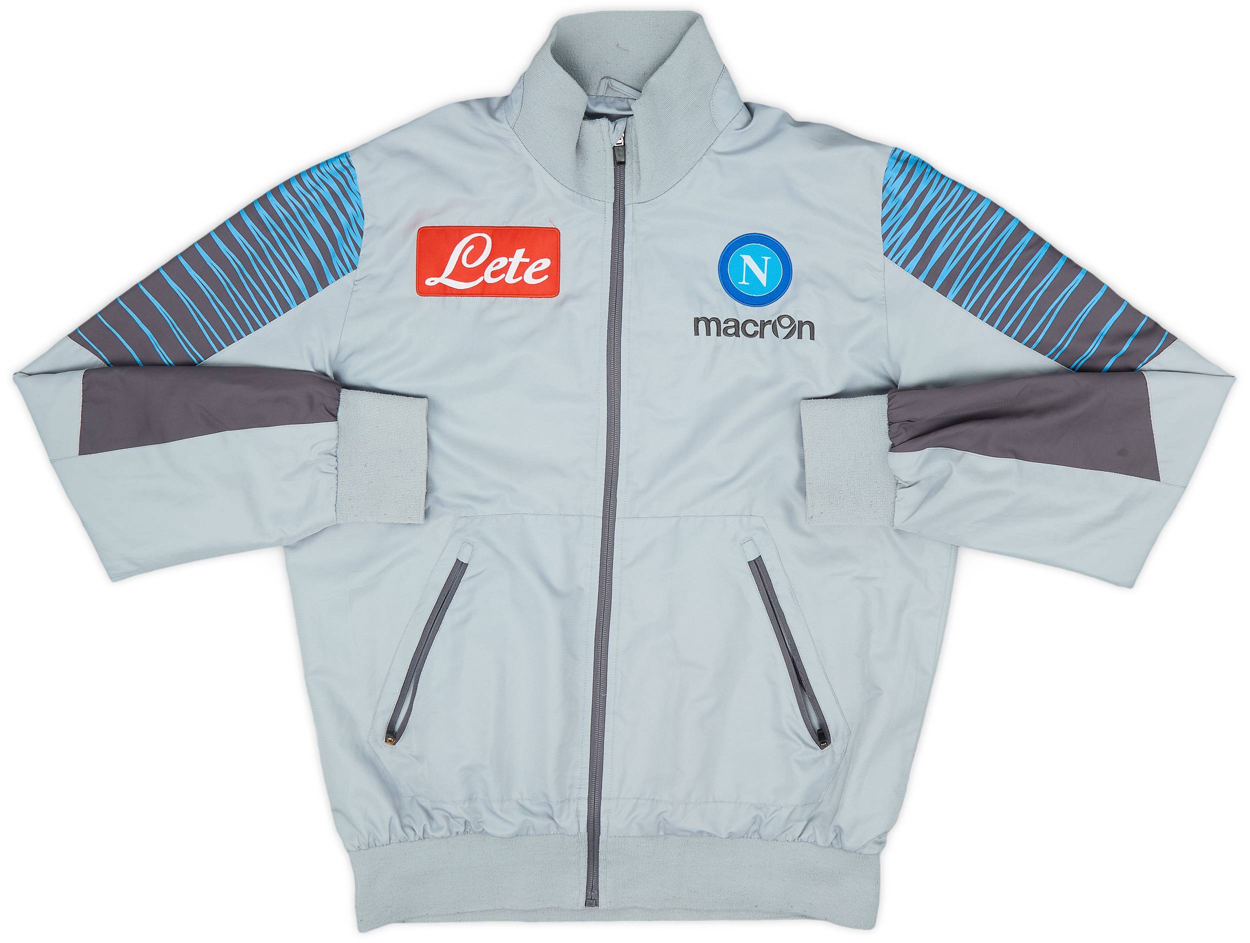 2014-15 Napoli Macron Track Jacket - 5/10 - (L)