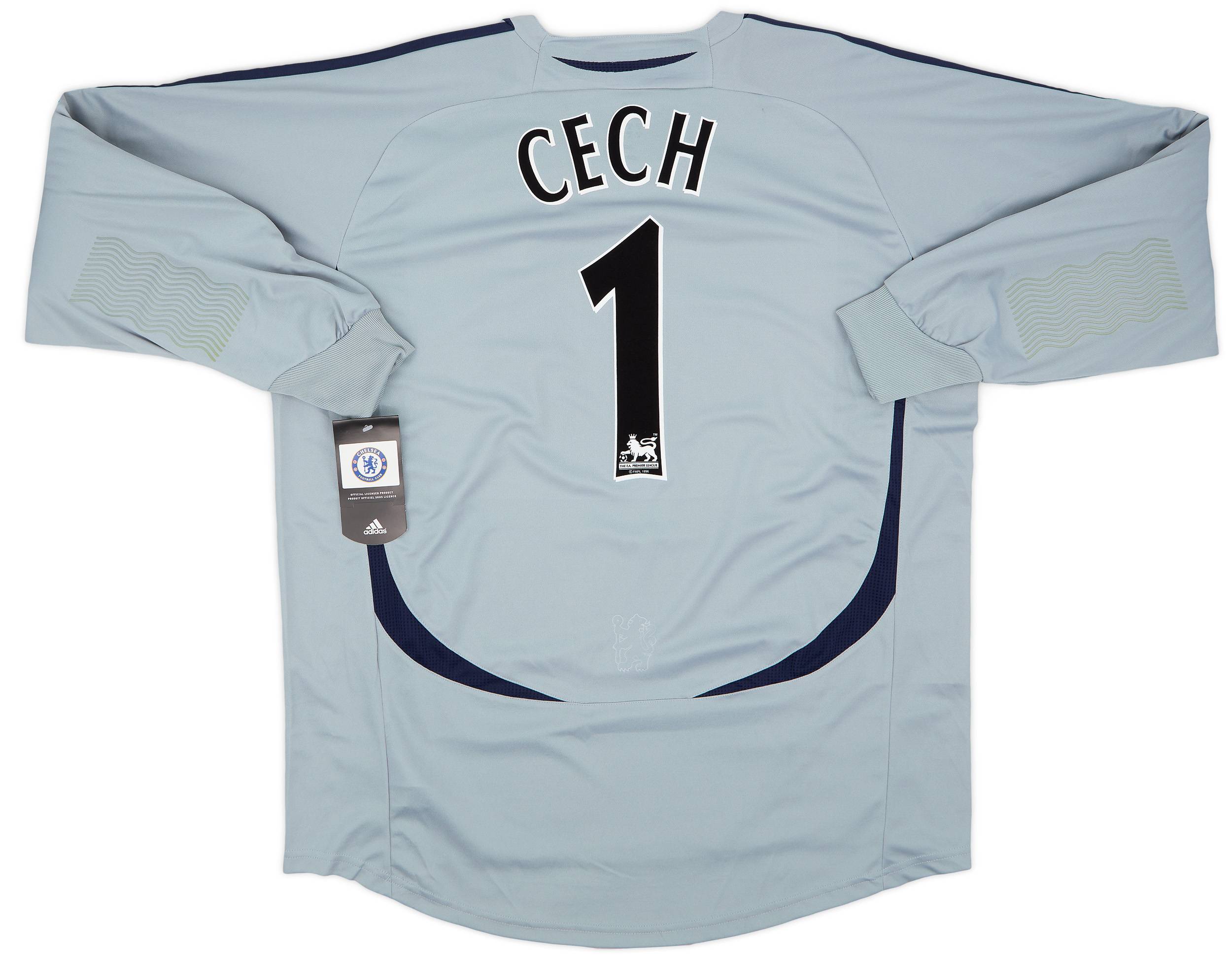 2006-08 Chelsea Player Issue GK Shirt Cech #1 (XL)