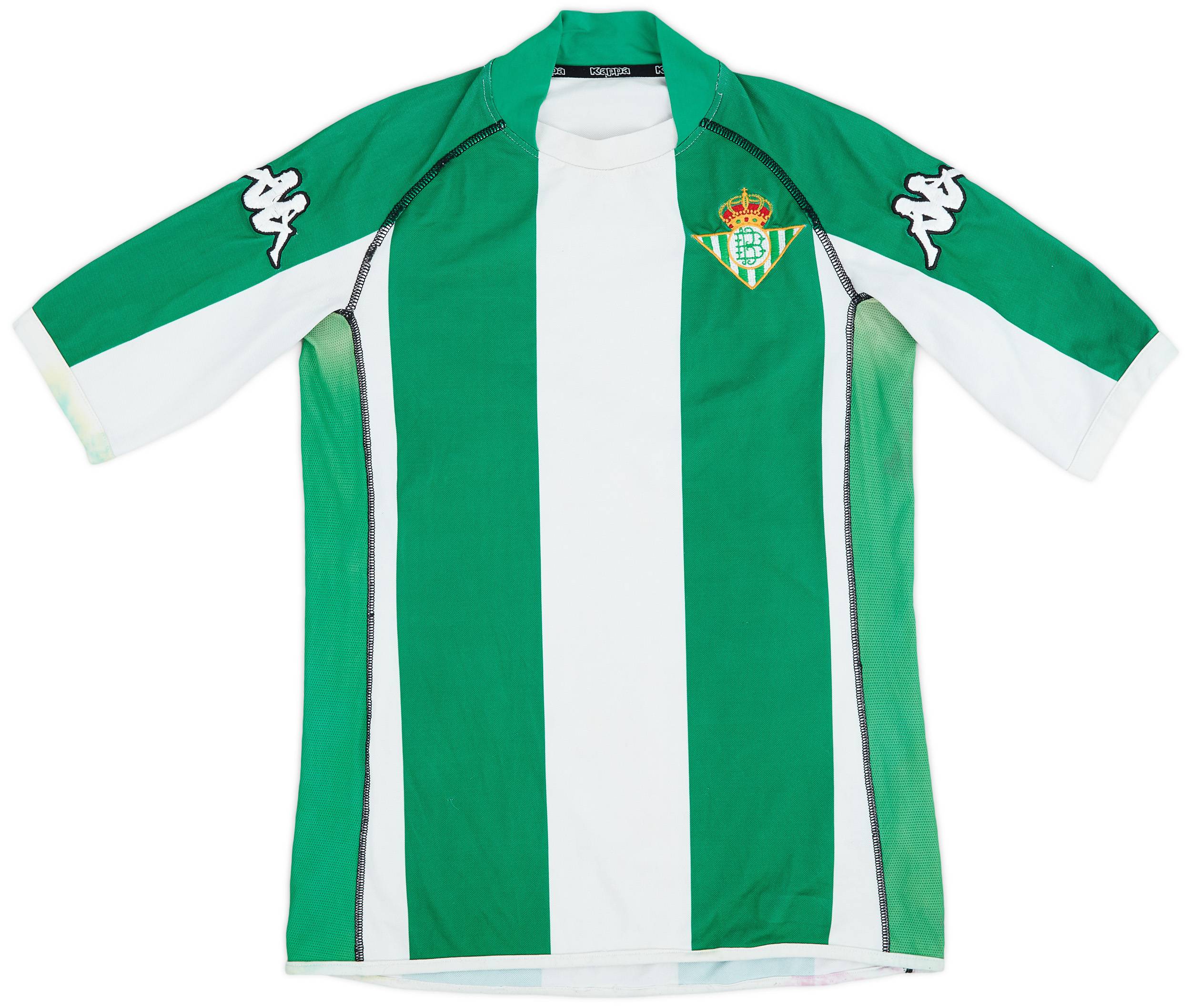 2002-03 Real Betis Home Shirt - 4/10 - (S)