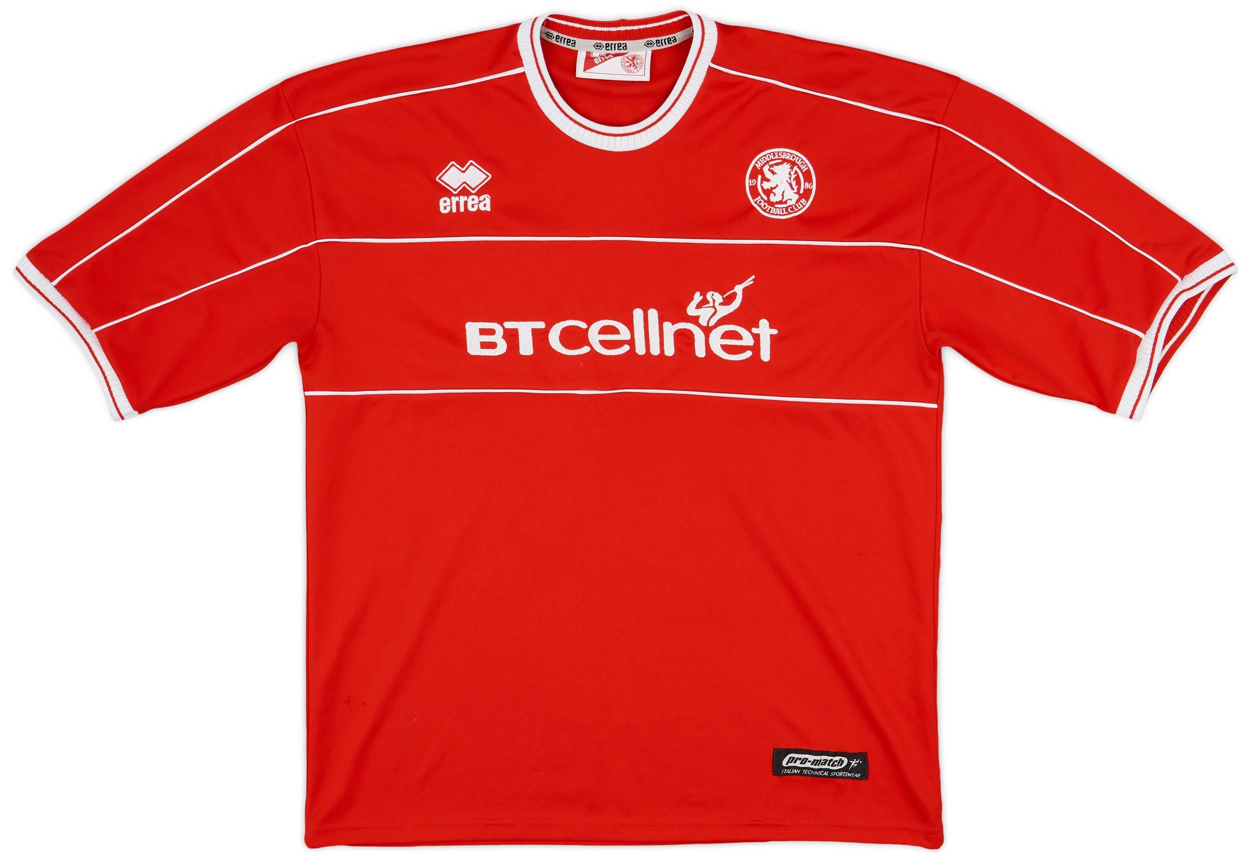 2001-02 Middlesbrough Home Shirt Boksic #11 - 10/10 - (L)