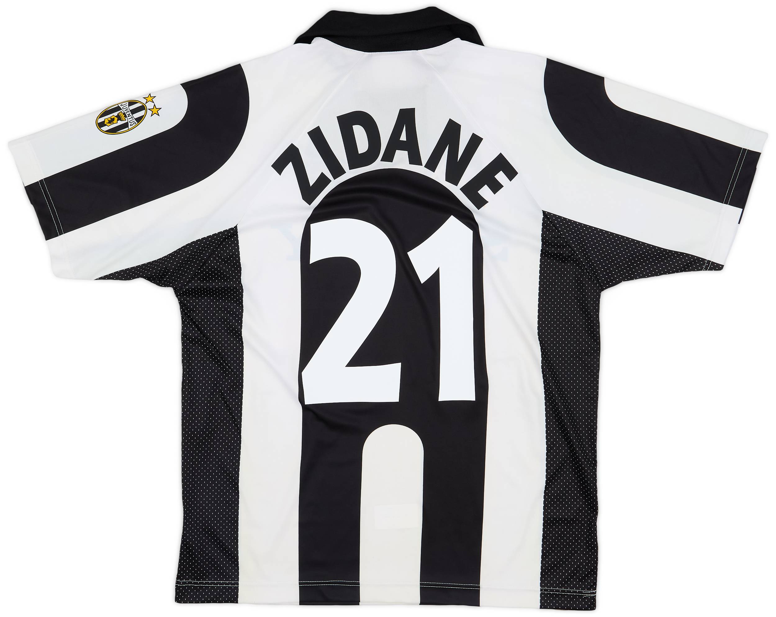 1997-98 Juventus Basic Centenary Home Shirt Zidane #21 (L)