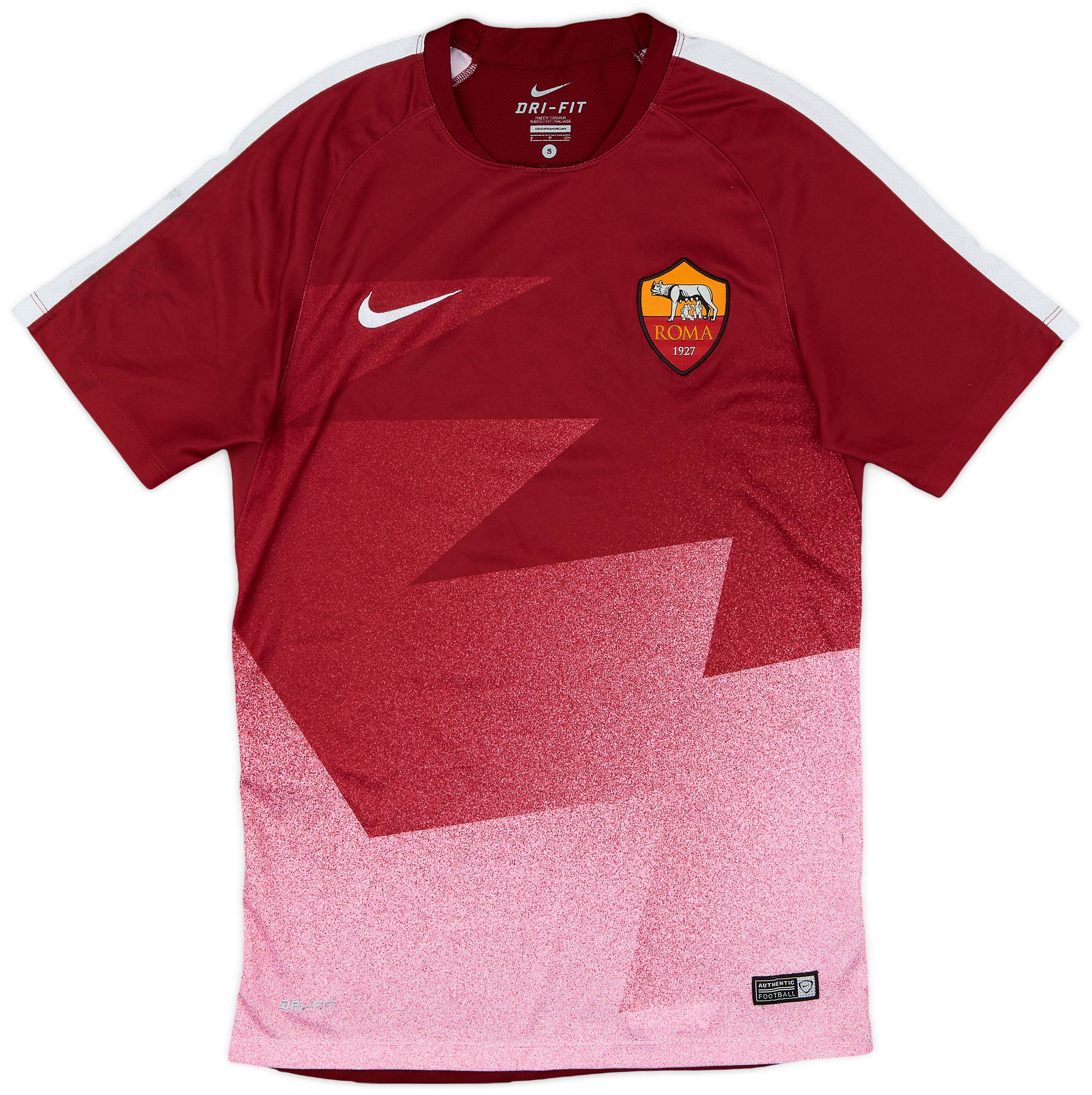 2016-17 Roma Nike Training Shirt - 9/10 - (S)