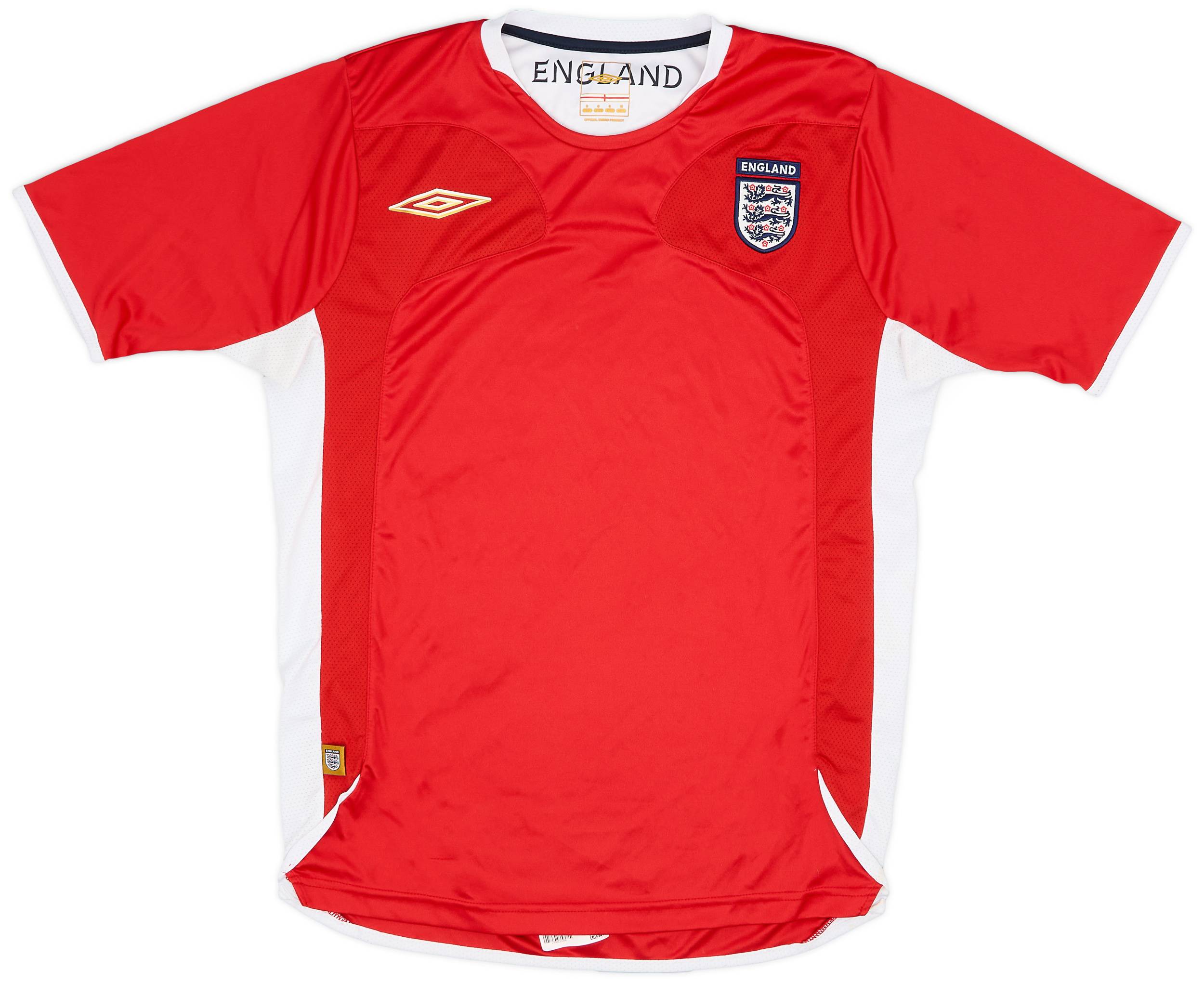 2006-07 England Umbro Training Shirt - 8/10 - (S)
