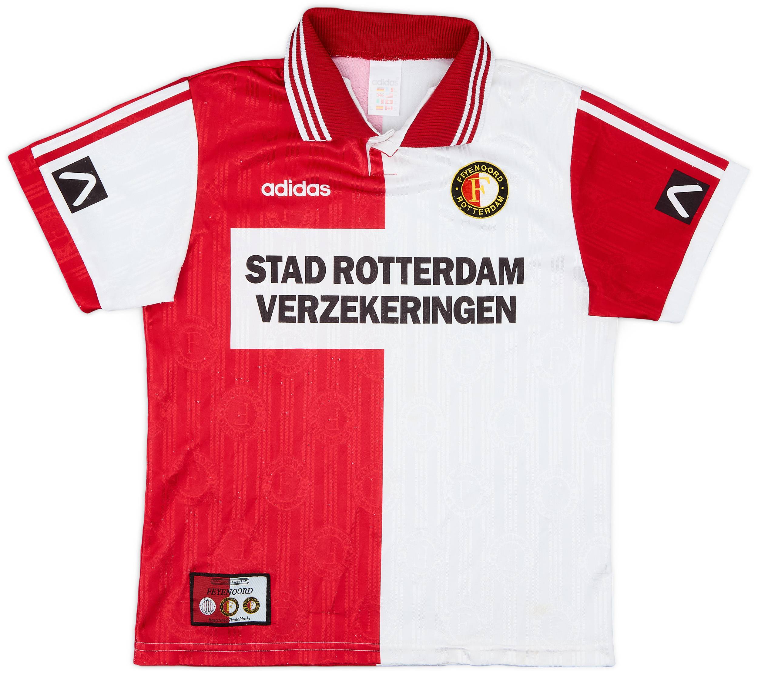 1996-97 Feyenoord Home Shirt - 8/10 - (L.Boys)