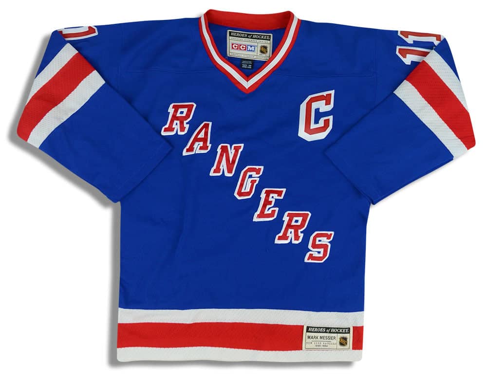1993-94 New York Rangers Messier #11 CCM Jersey (Away) Y
