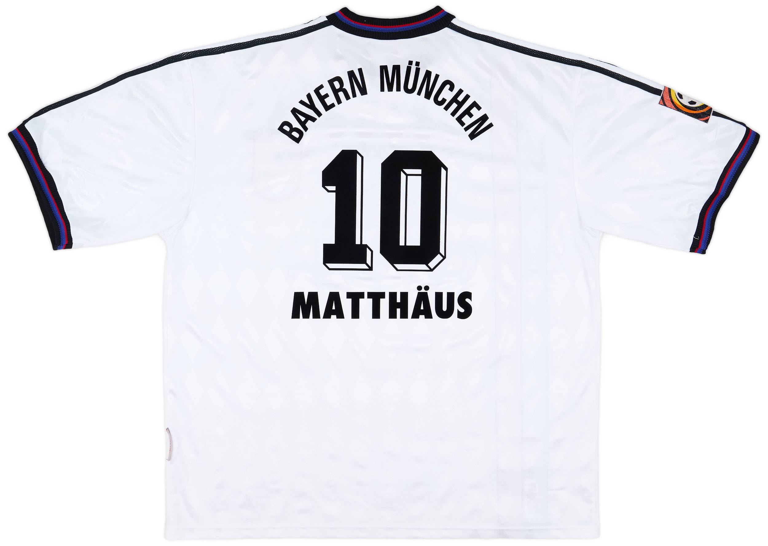 1996-98 Bayern Munich Away Shirt Matthaus #10 - 7/10 - (XXL)