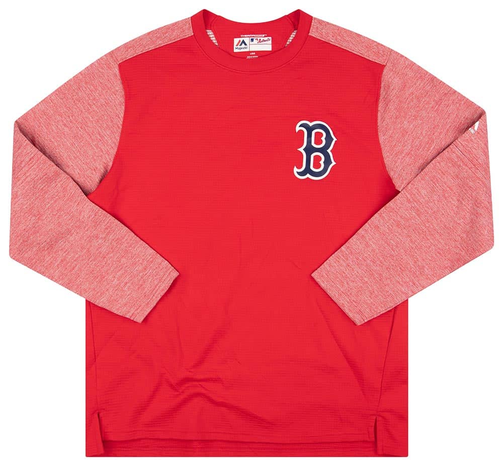 2017 Boston Red Sox Majestic Training Top L