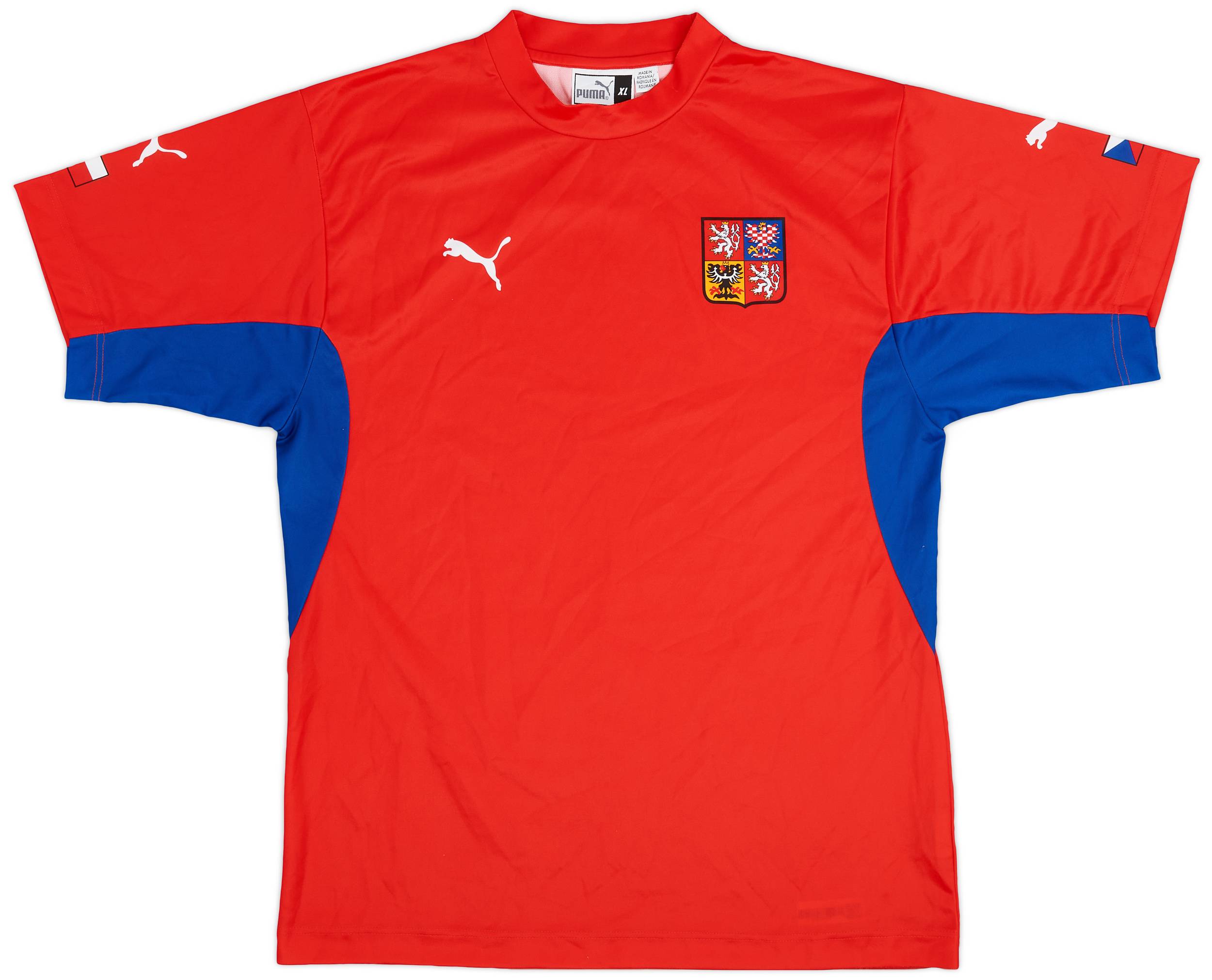 2002-03 Czech Republic Basic Home Shirt - 9/10 - (XL)