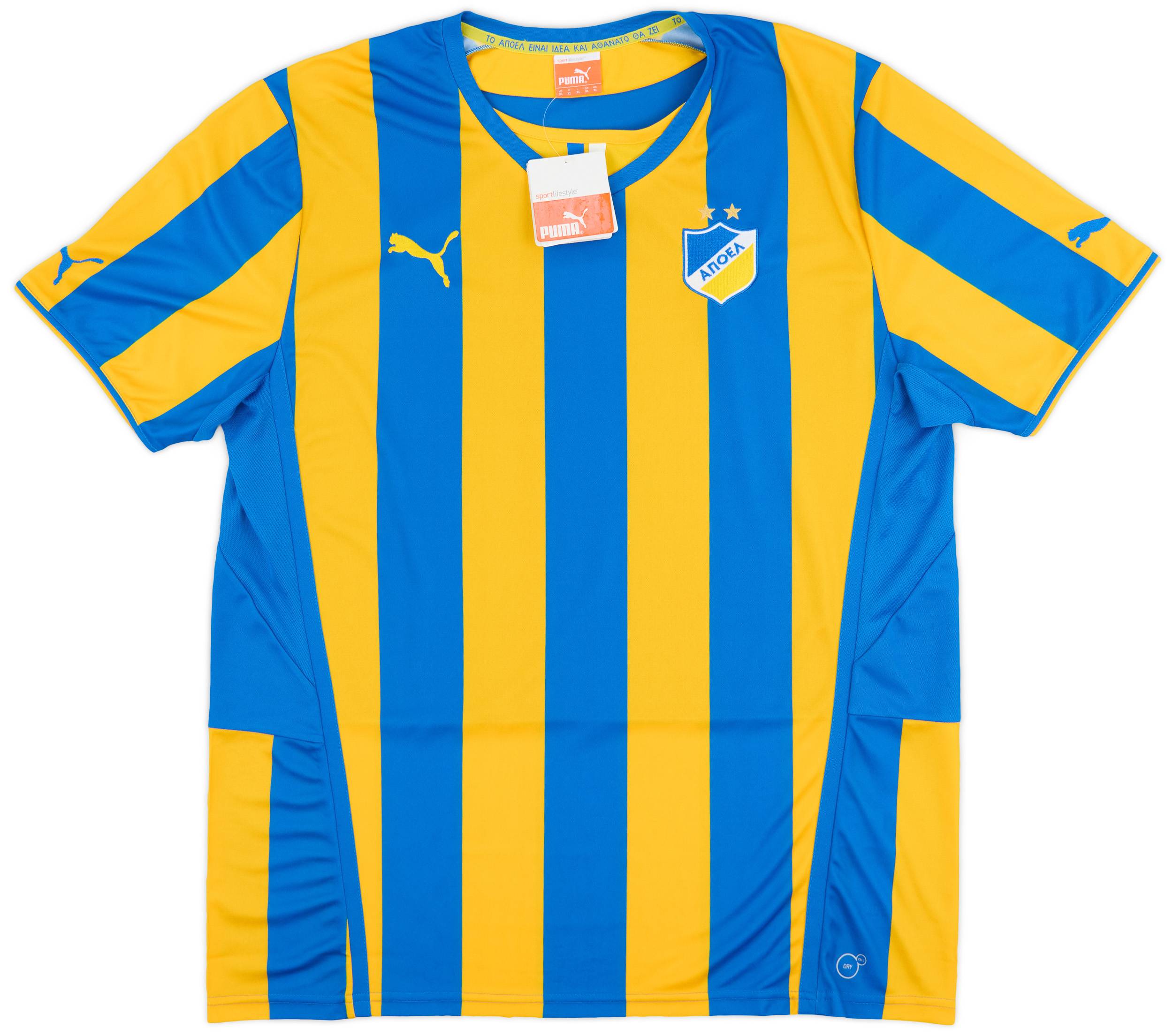 2013-14 APOEL Nicosia Home Shirt (XL)