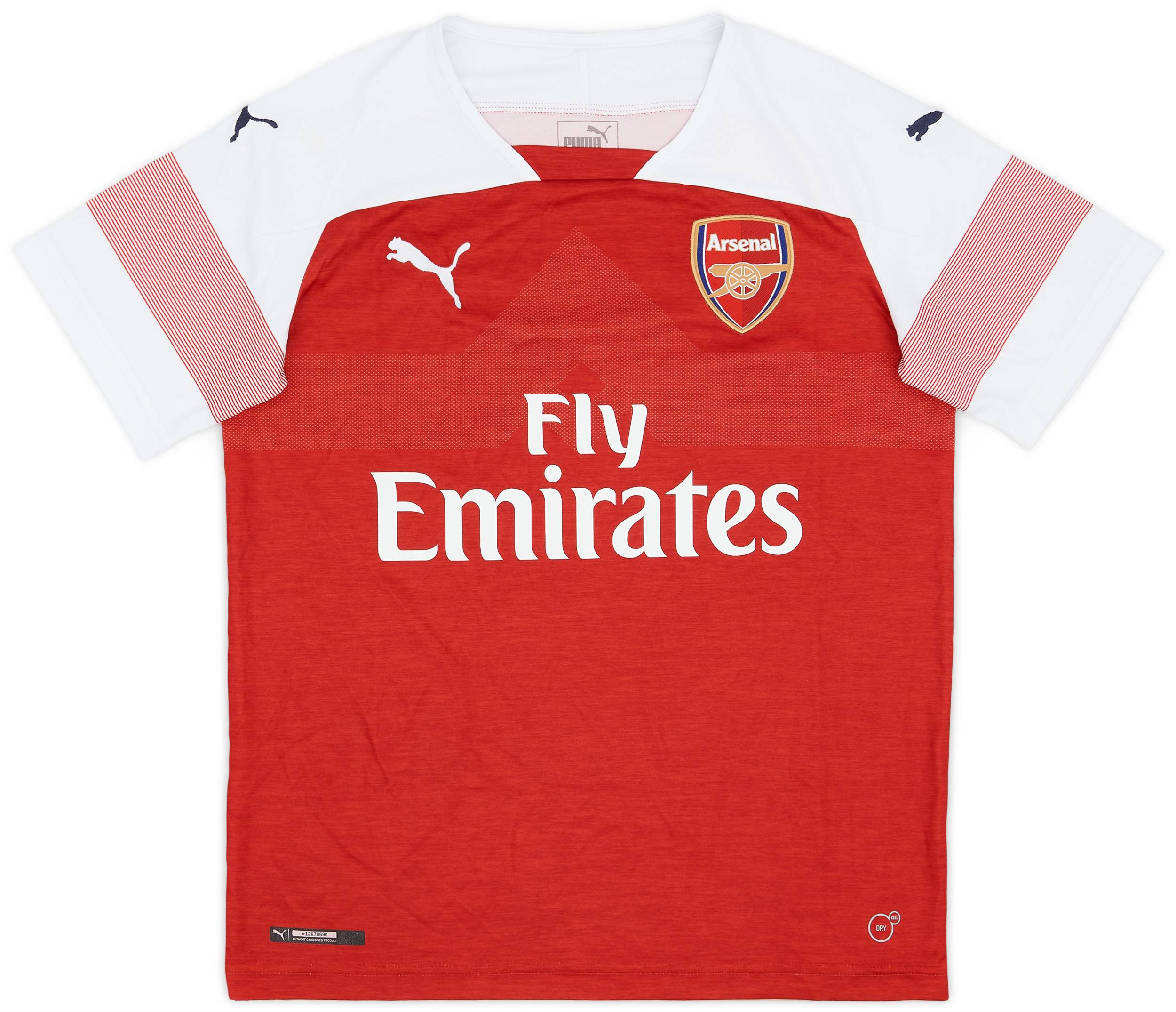 2018-19 Arsenal Home Shirt - 9/10 - (L.Boys)