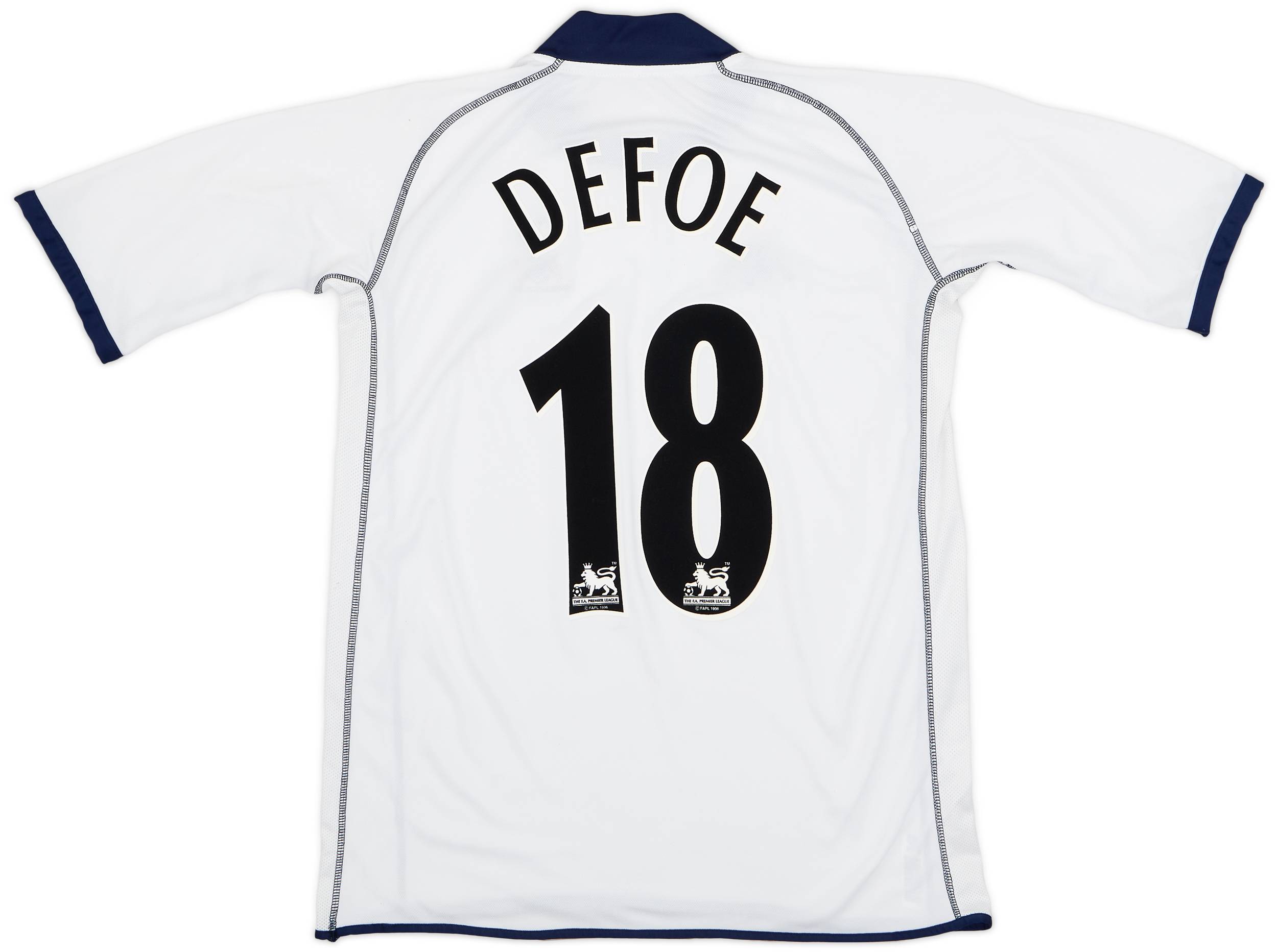 2002-04 Tottenham Home Shirt Defoe #18 - 7/10 - (L)