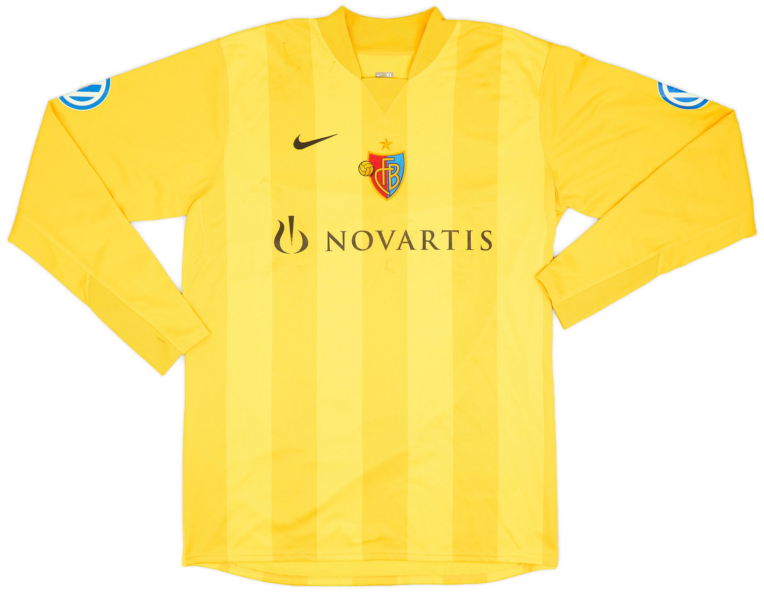 2007-08 FC Basel GK Shirt - 5/10 - (XL)