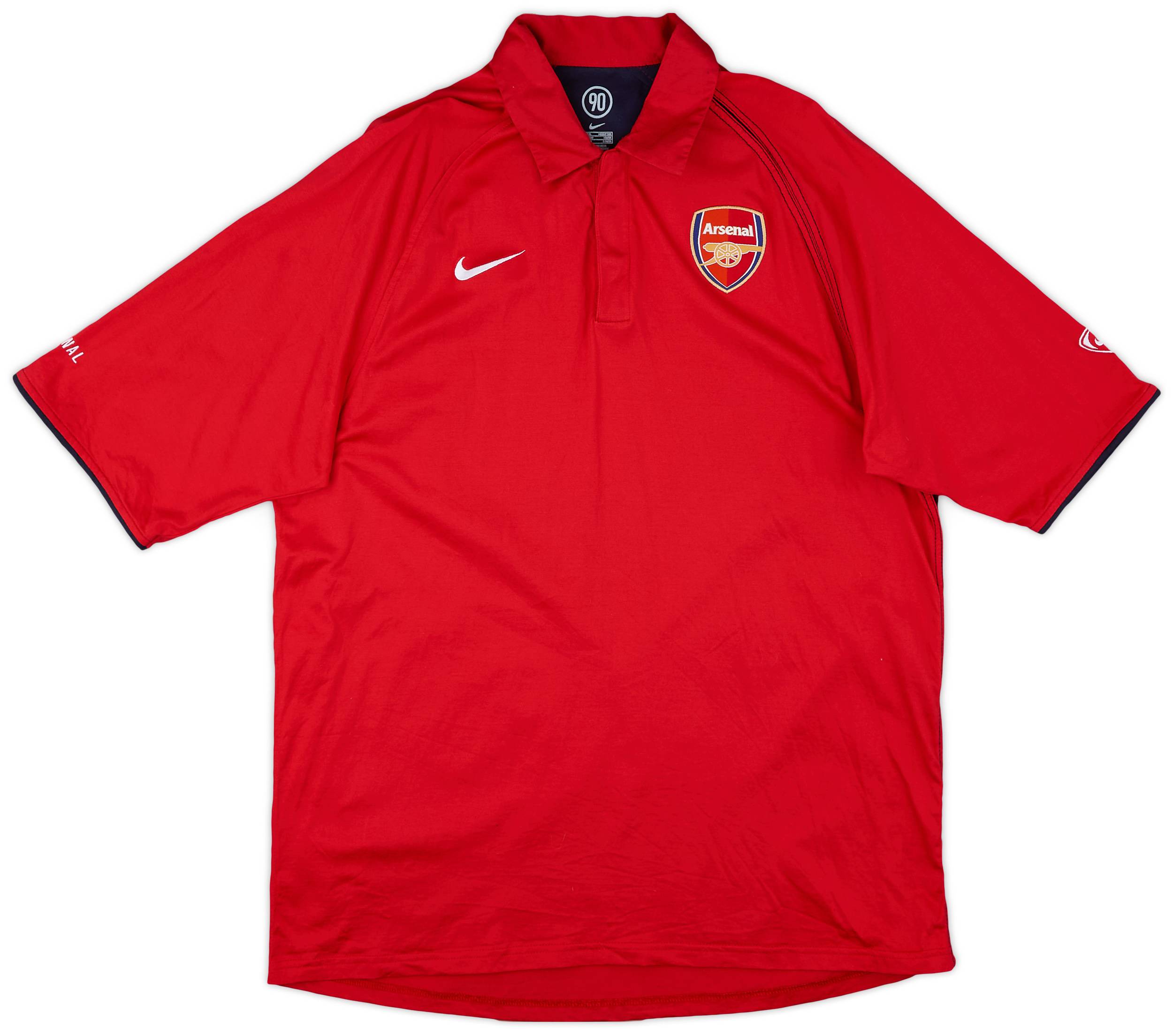 2004-05 Arsenal Nike Polo Shirt - 9/10 - (XL)